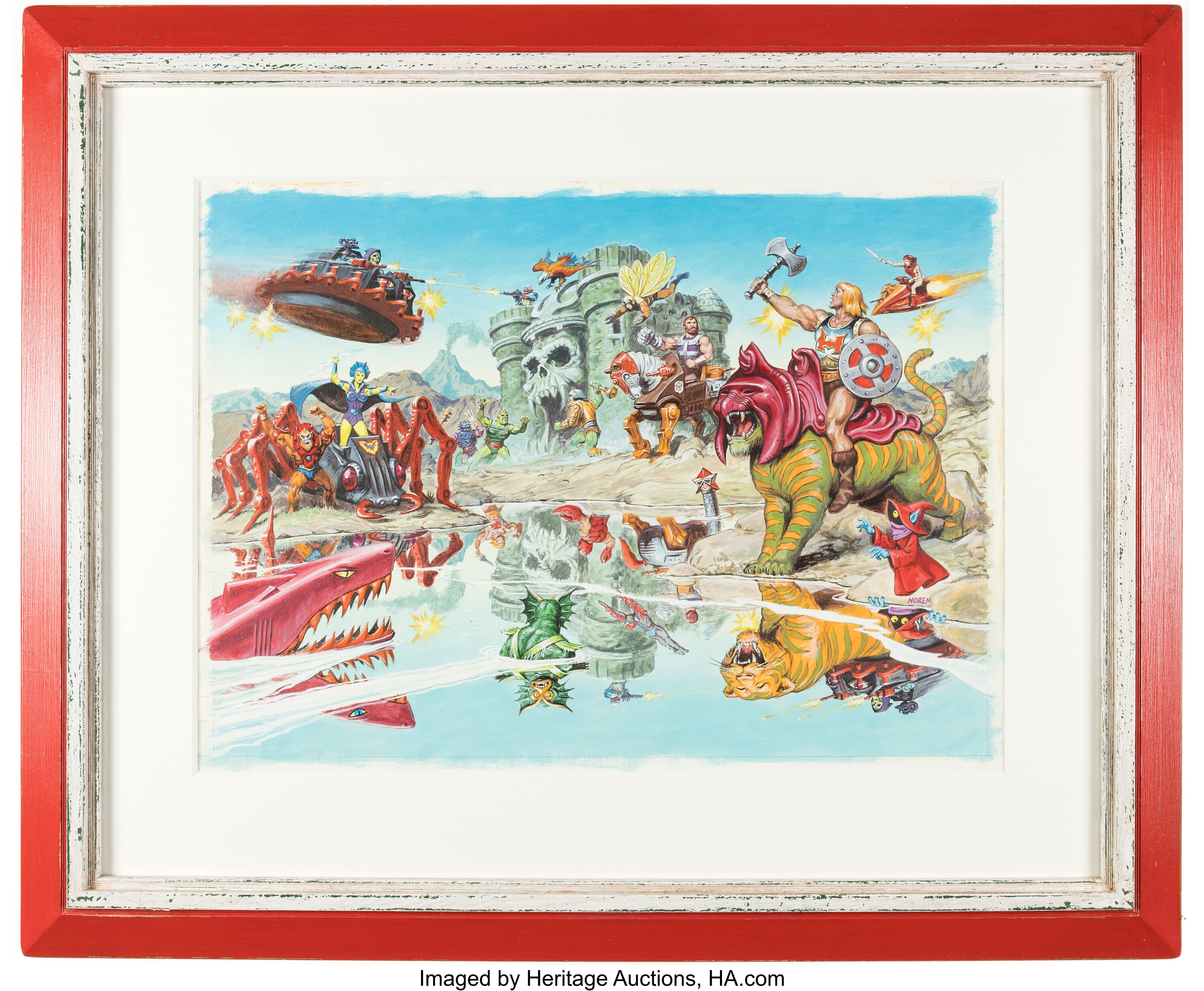 Earl Norem - He-Man and the Masters of the Universe "What's Wrong | Lot ...