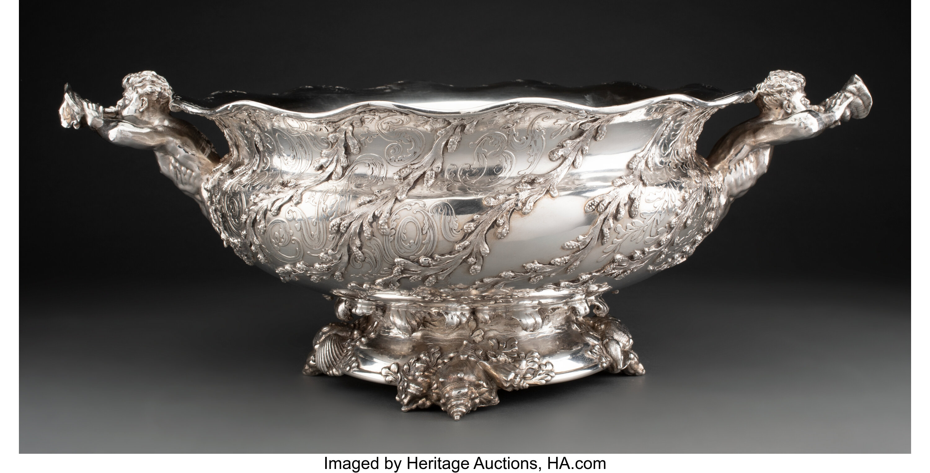A Tiffany & Co. Silver Yachting Trophy: Astor Cup, New York, 1893 ...