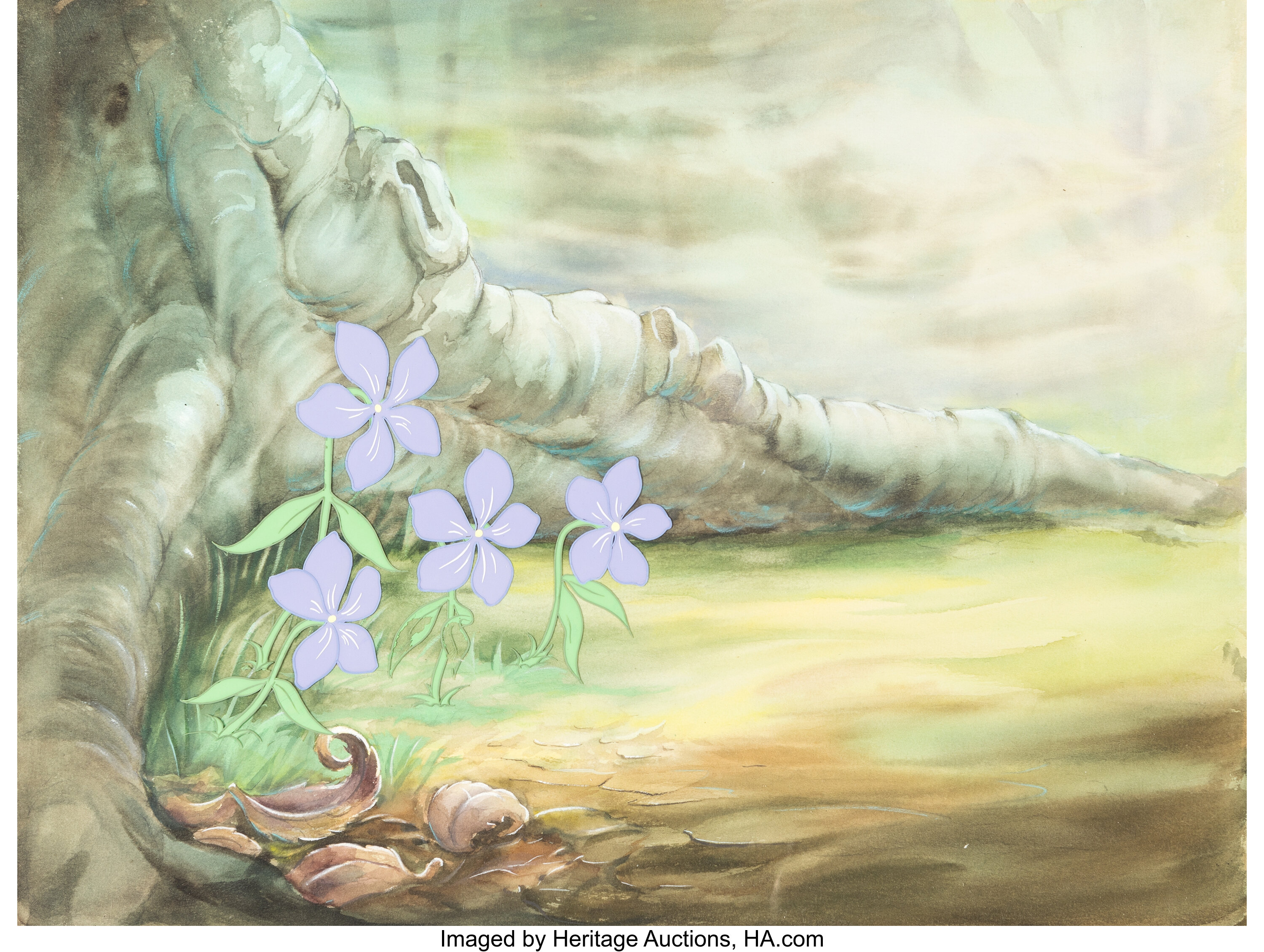 Dance of the Weed Production Background (MGM, 1941).... Animation | Lot ...