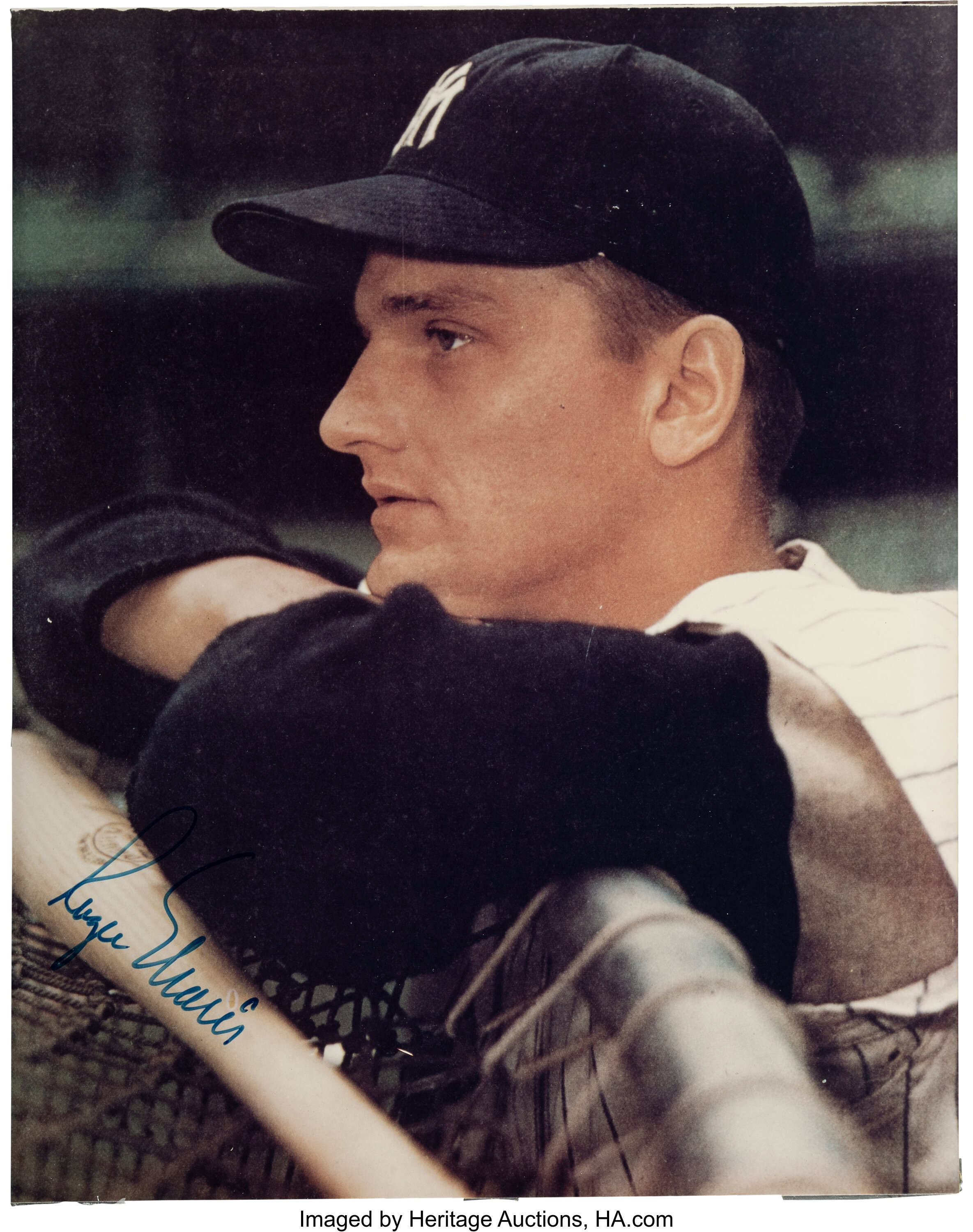 1980's Roger Maris Signed Photograph from The John Mayeron | Lot #57360 ...