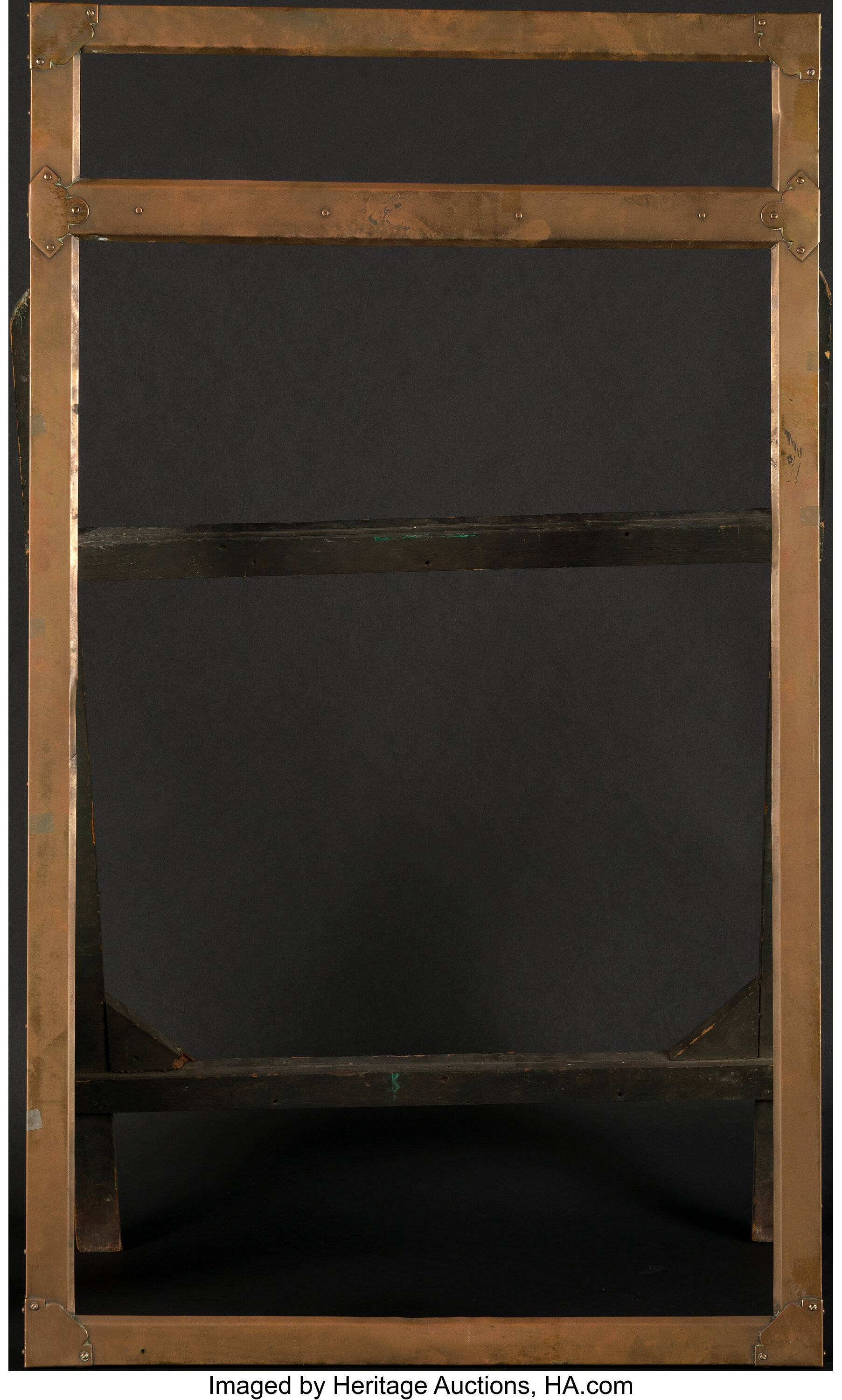 Art Deco Free-Standing One Sheet Frame (c. 1920s-1930s). Fine. | Lot ...