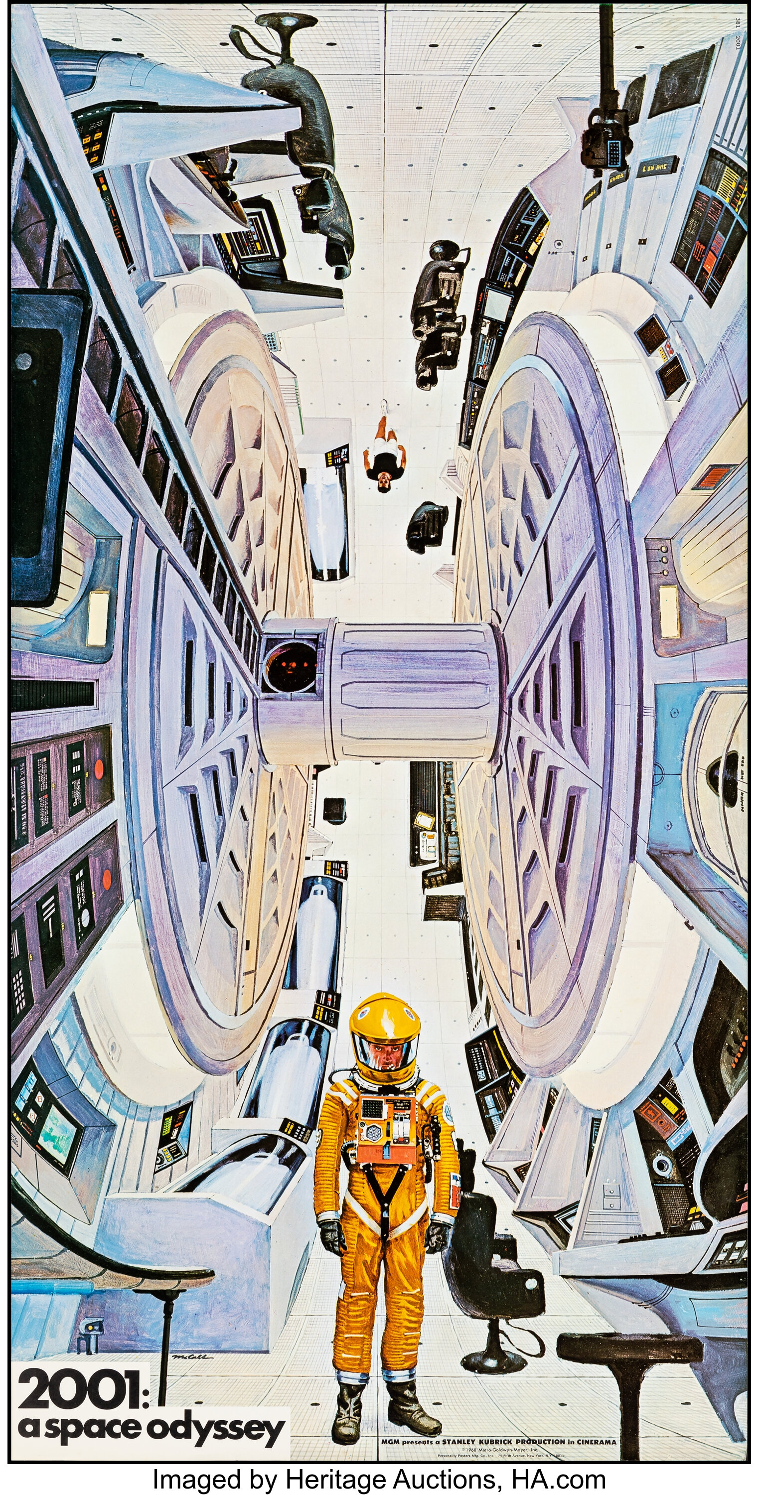 2001: A Space Odyssey (Personality Posters Mfg., 1968). Rolled, | Lot ...