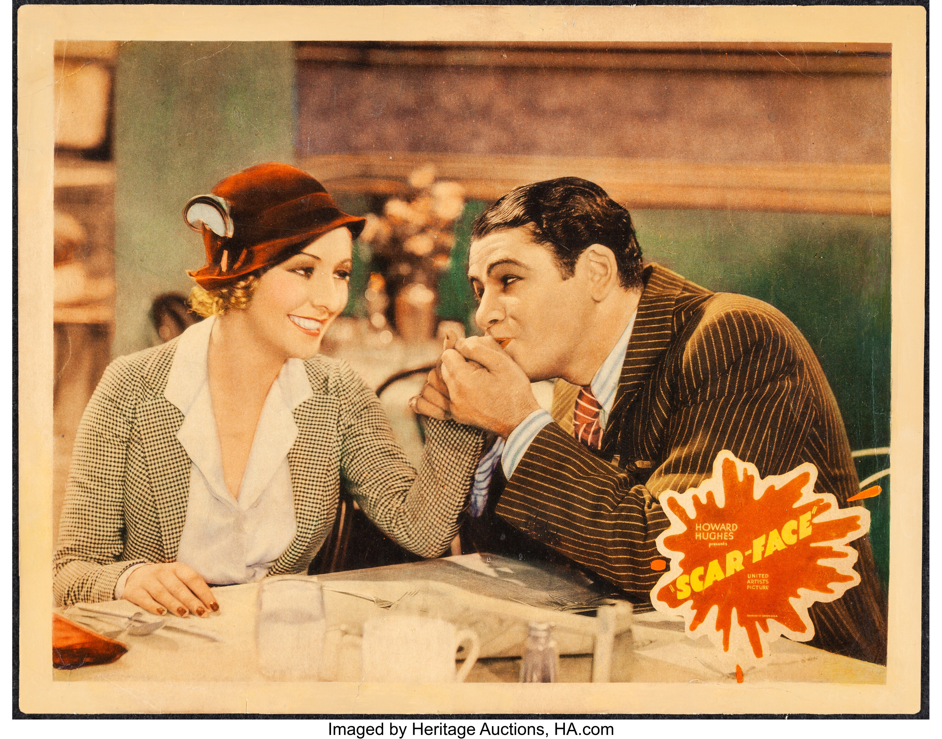 Scarface (United Artists, 1932). Fine. Lobby Card (11" X 14"). | Lot ...