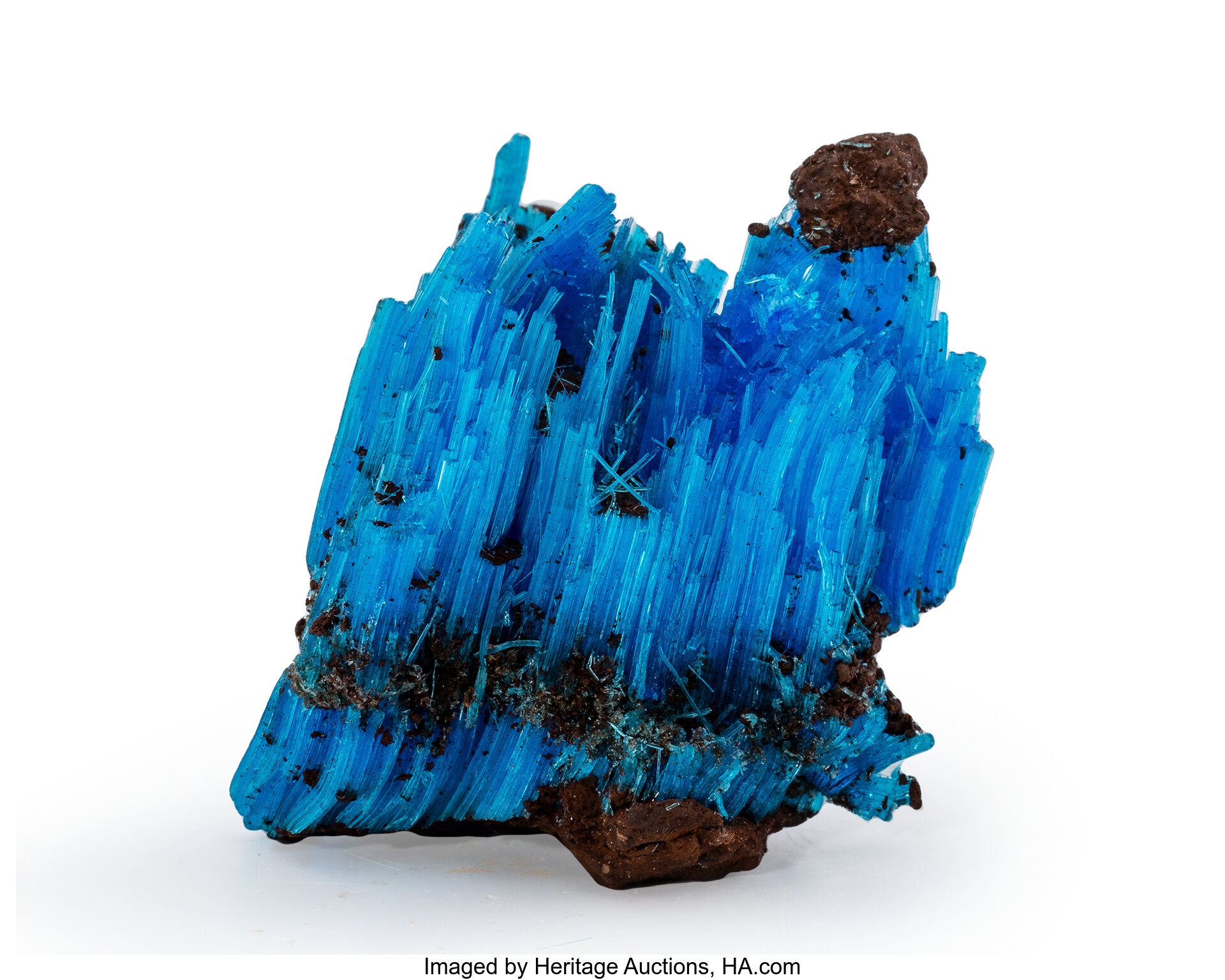 Chalcanthite. Planet Mine (Planet Copper Mine; New Planet Mine), | Lot ...