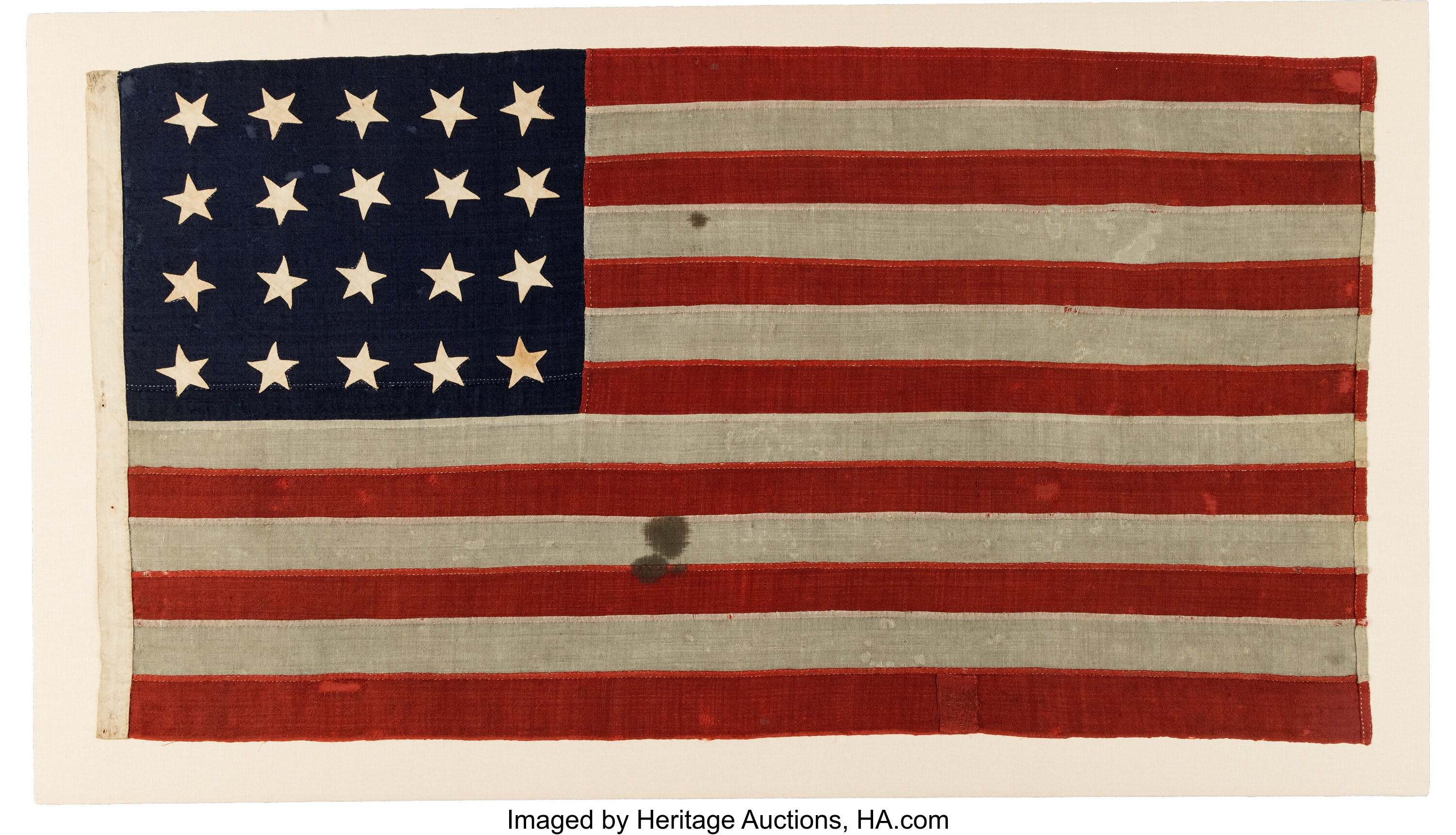 Twenty-Star United States Flag. Circa 1818.... Military & Patriotic ...