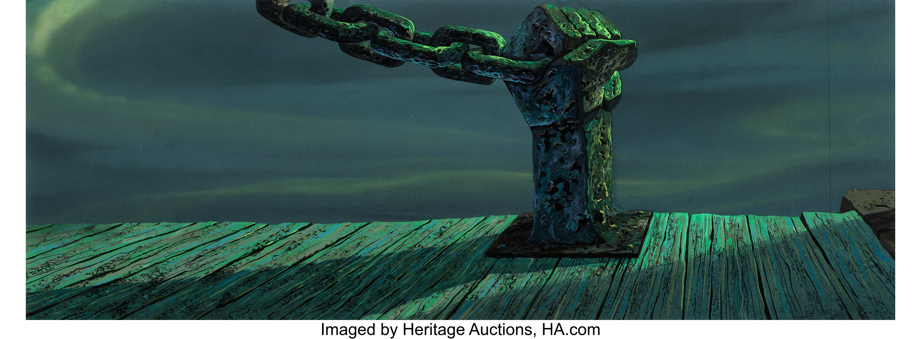 Eyvind Earle Sleeping Beauty Original Production Background (Walt | Lot ...