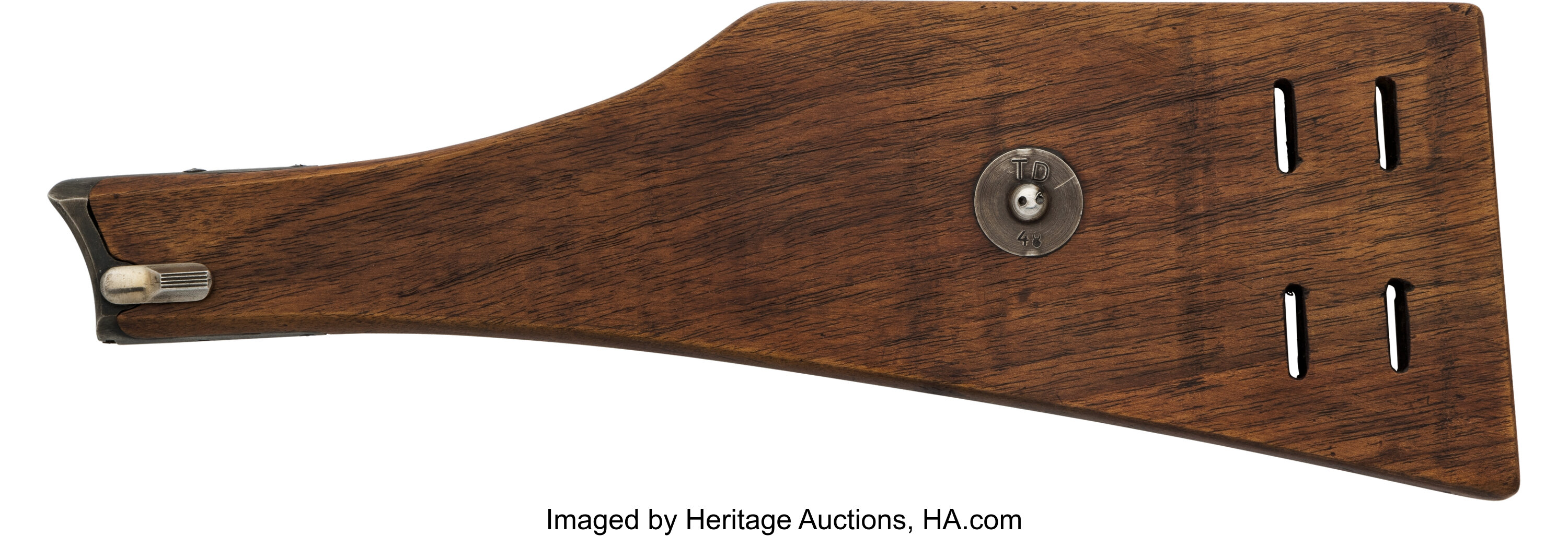 TD / 48 Luger Semi-Automatic Pistol Shoulder Stock.. ... Handguns | Lot ...