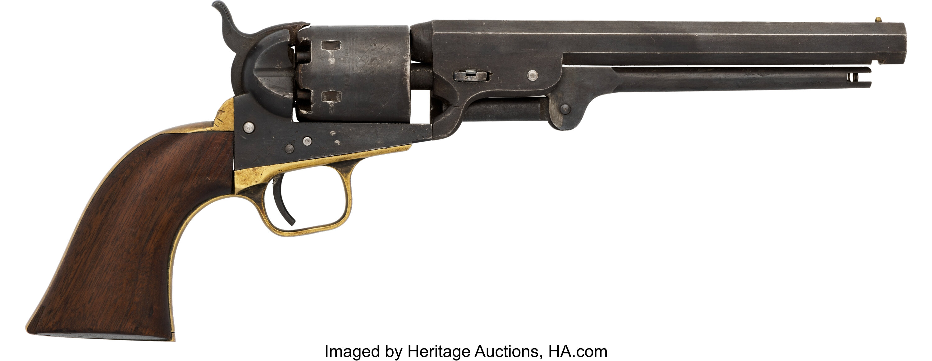 Colt Model 1851 Navy Single Action Revolver.. ... Handguns Single | Lot ...