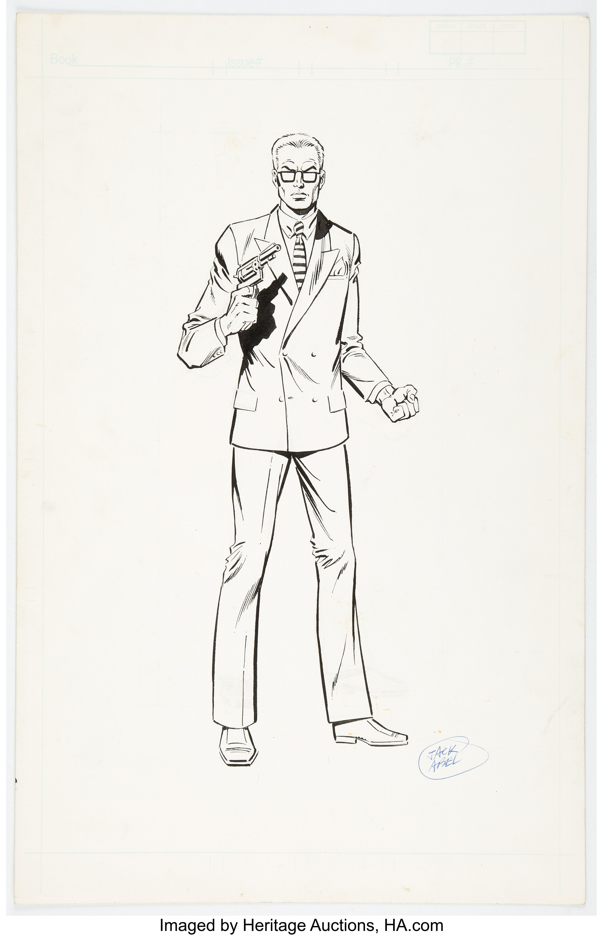 Jack Abel and Joe Rubinstein The Official Handbook of the Marvel | Lot ...