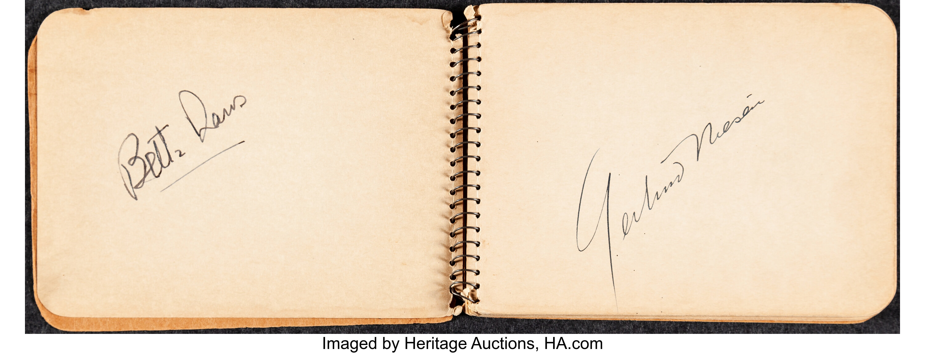 Autograph Lot (1930s-1940s). Fine/Very Fine. Autograph Book | Lot ...