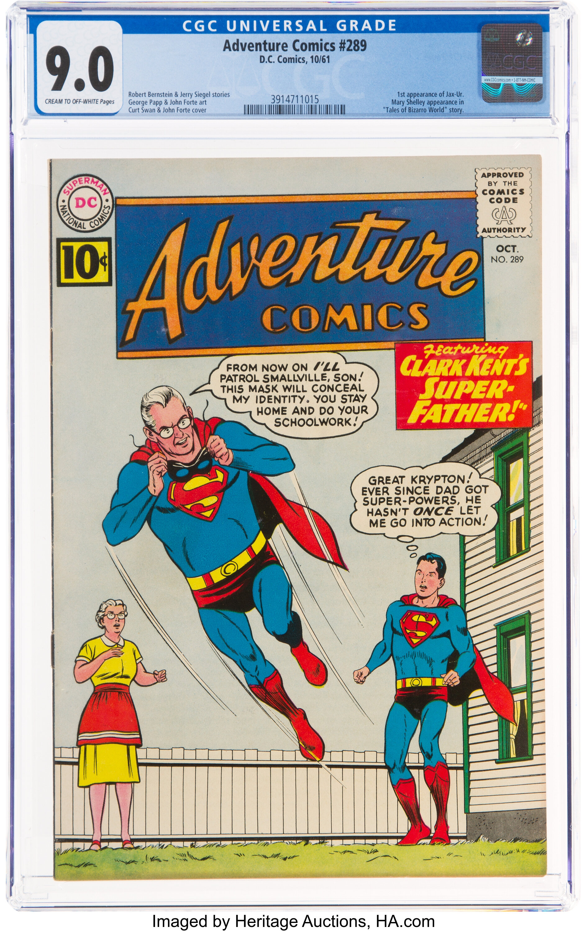 How Much Is Adventure Comics #289 Worth? Browse Comic Prices | Heritage ...