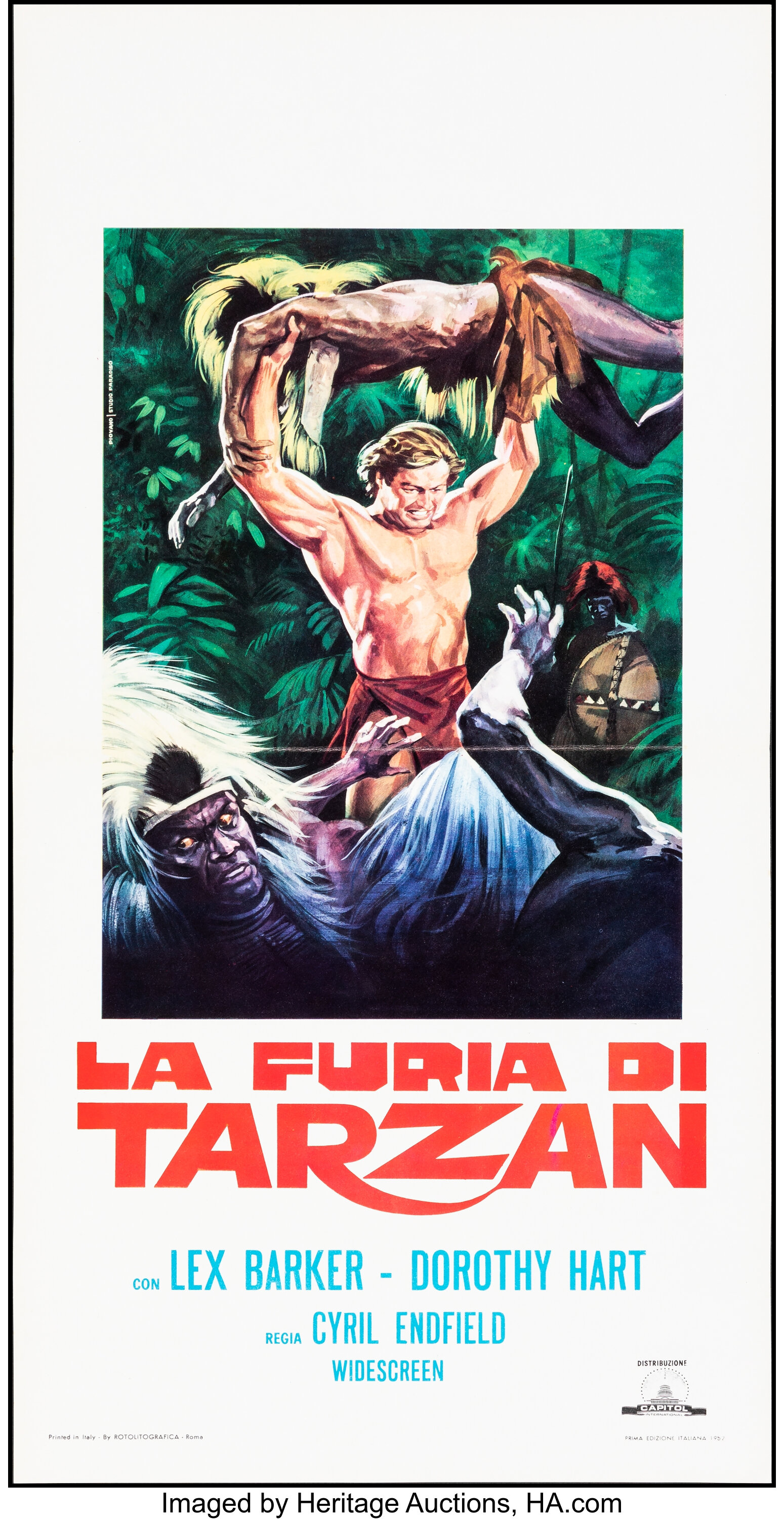 Tarzan's Savage Fury & Other Lot (Capitol International, R-1960s ...