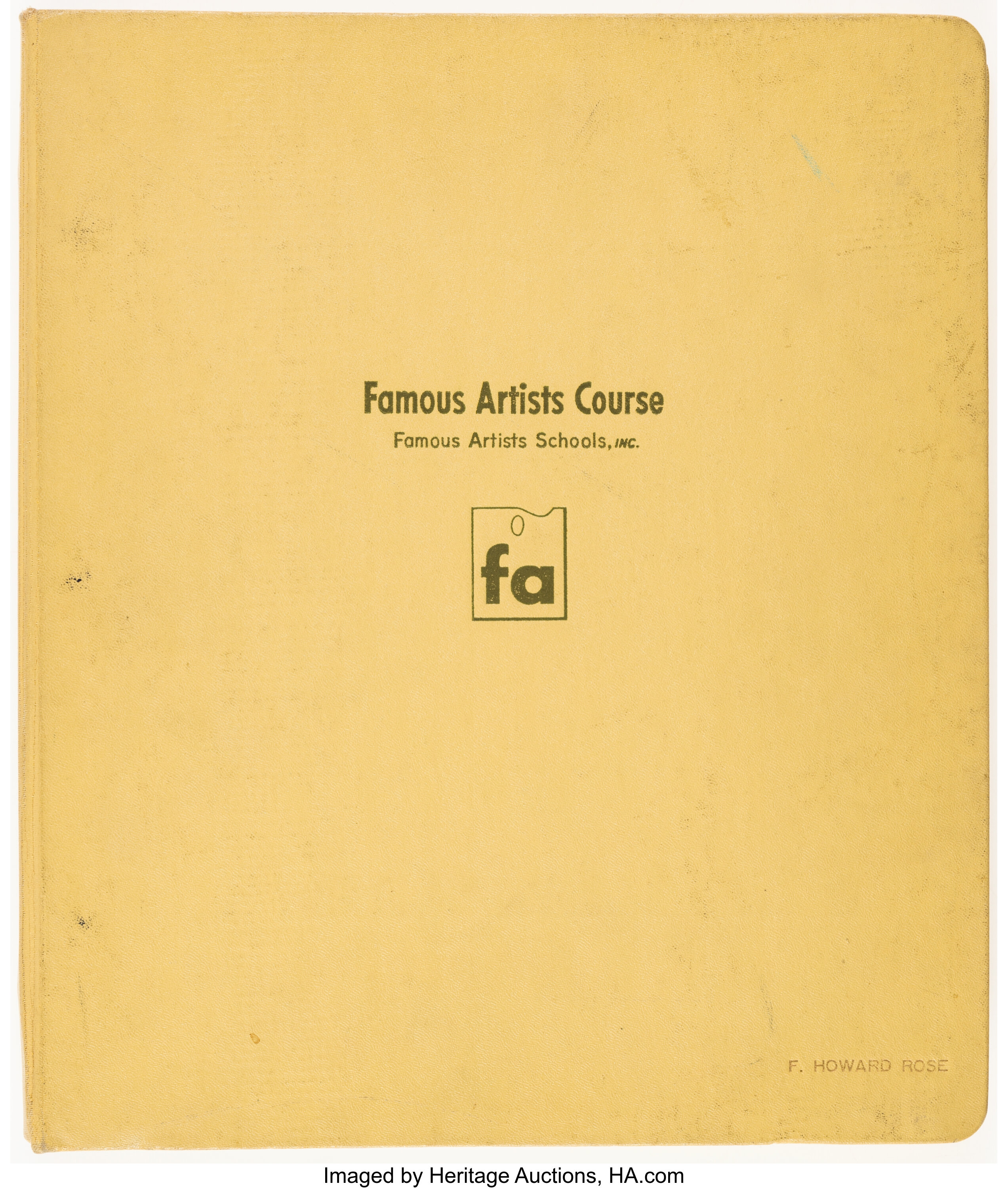 F. Howard Rose Famous Artists Cartoon Course (Famous Artist Cartoon ...
