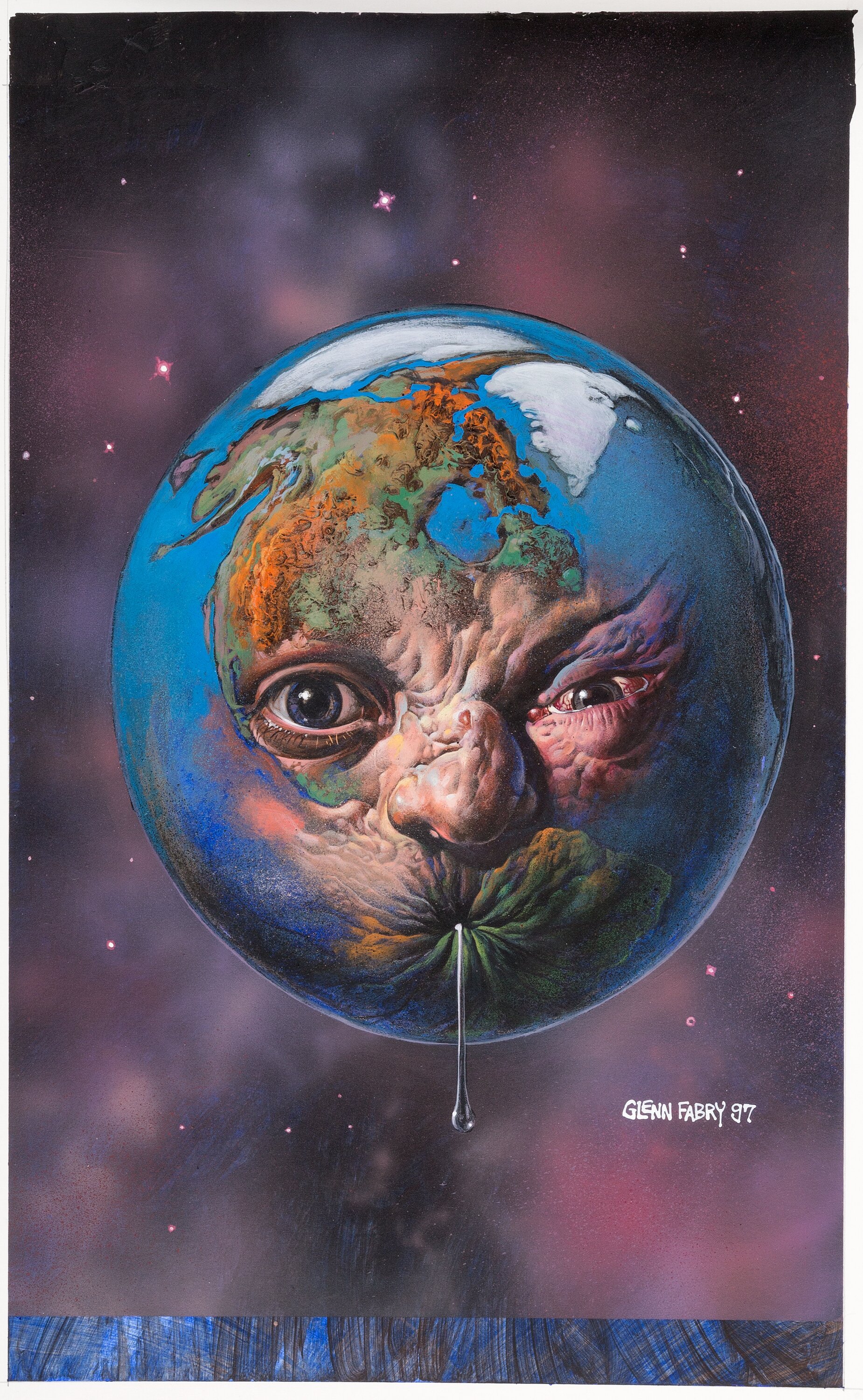 Glenn Fabry Preacher #40 Cover Painting Original Art (DC/Vertigo, | Lot ...