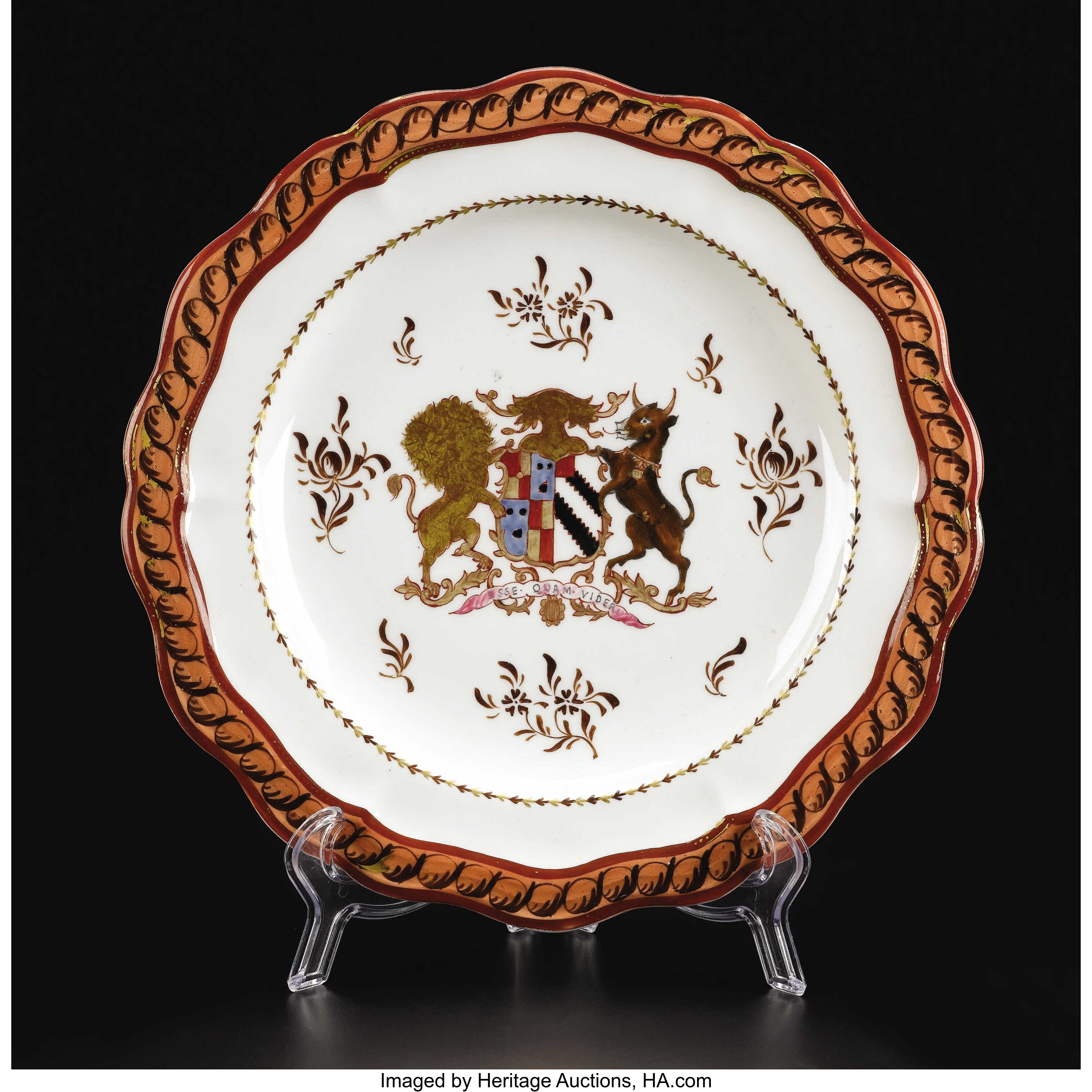 A Set of Twelve Samson Armorial Plates. Samson Ceramics, Paris, | Lot ...