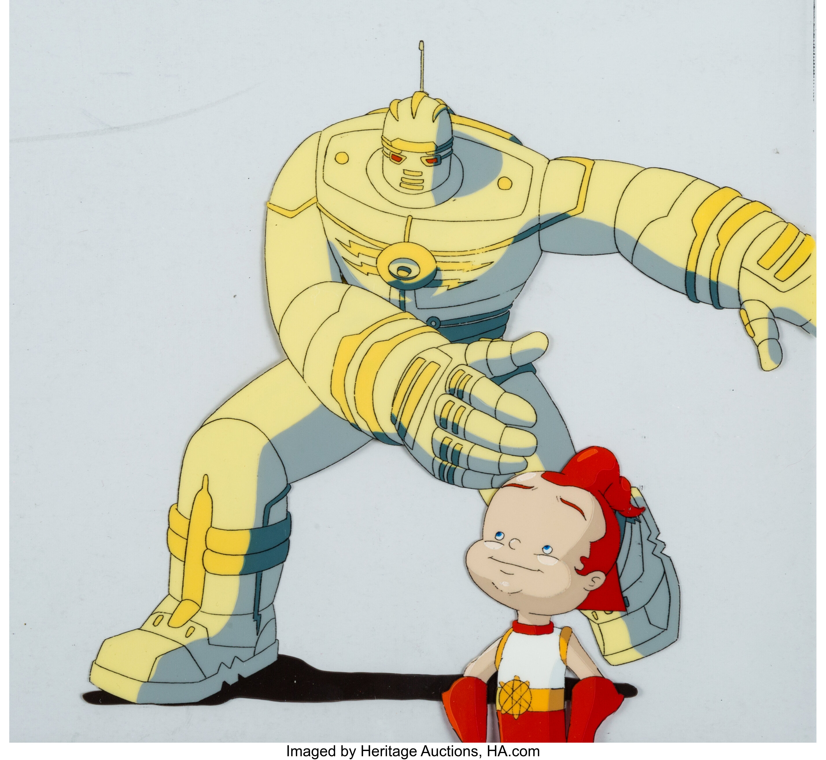 Big Guy and Rusty the Boy Robot Big Guy and Rusty Production Cel | Lot ...