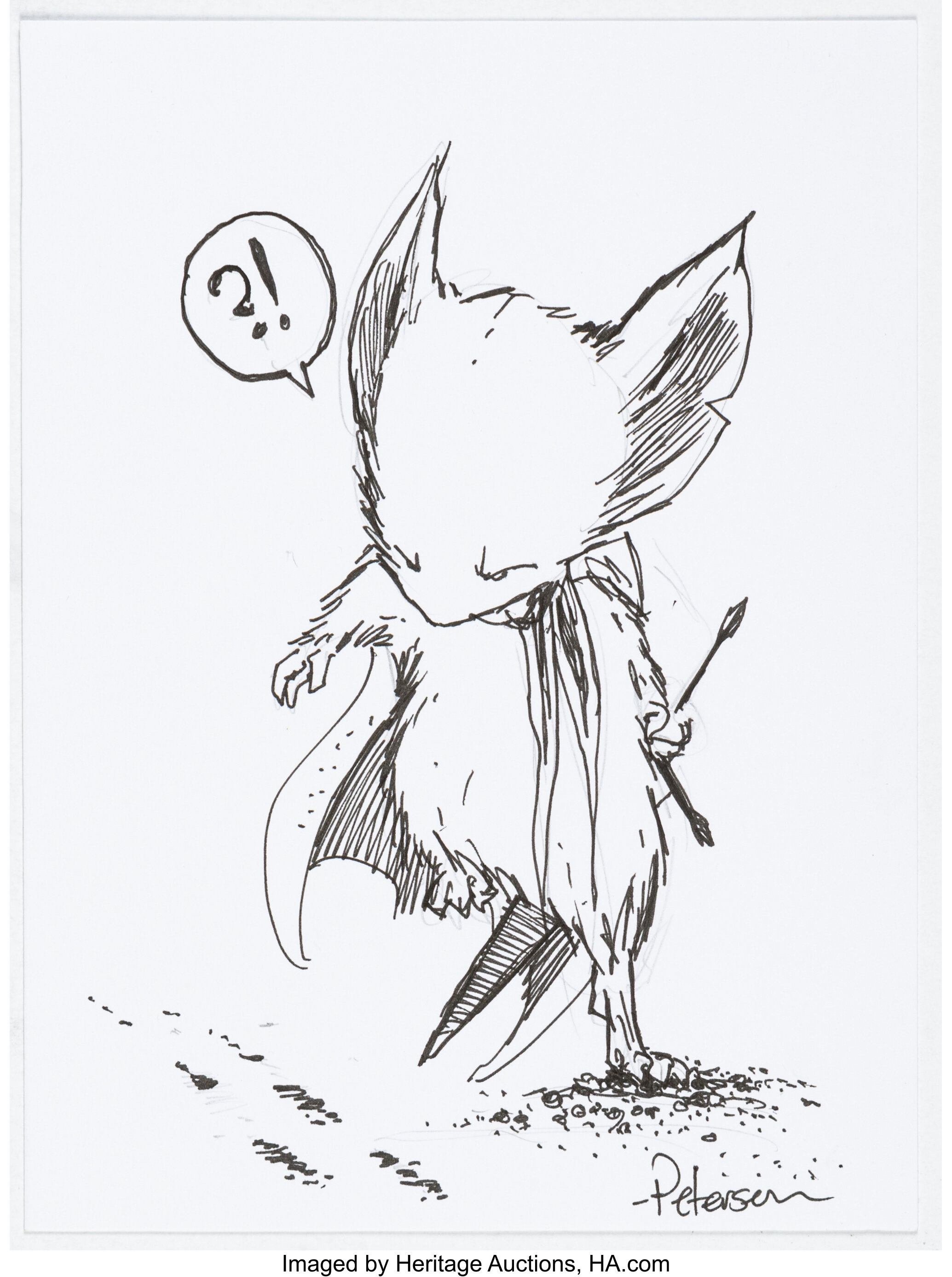 David Petersen - Lieam from Mouse Guard Illustration Original Art | Lot ...