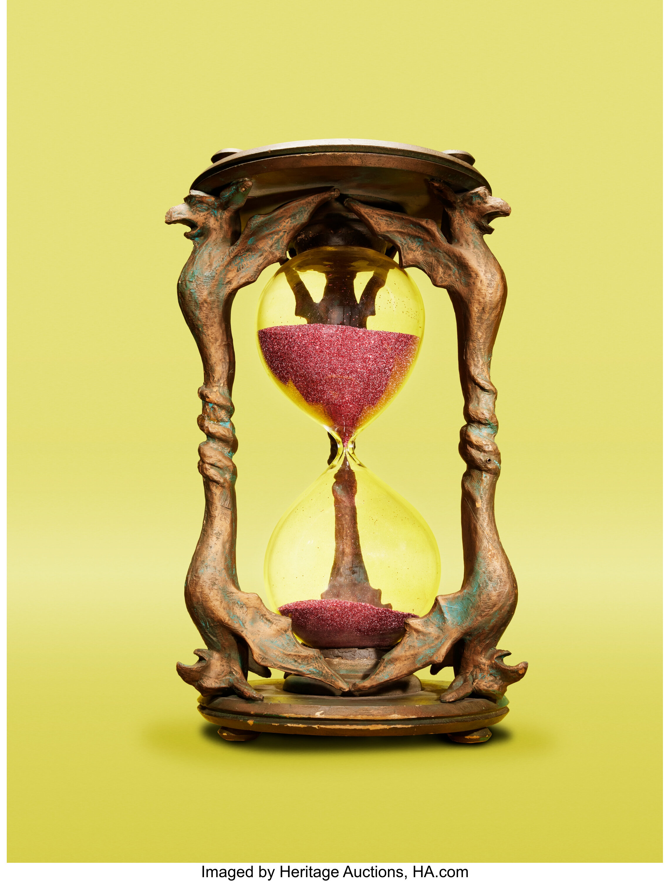 Margaret Hamilton "Wicked Witch of the West" Hourglass from The | Lot ...
