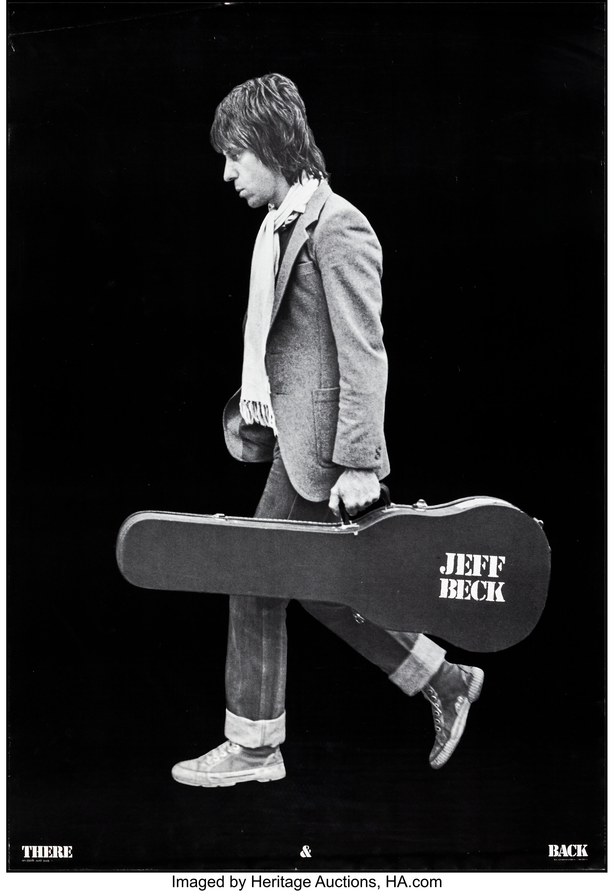 Jeff Beck & Other Lot (1980s). Rolled, Very Fine. Posters (2) (33 ...