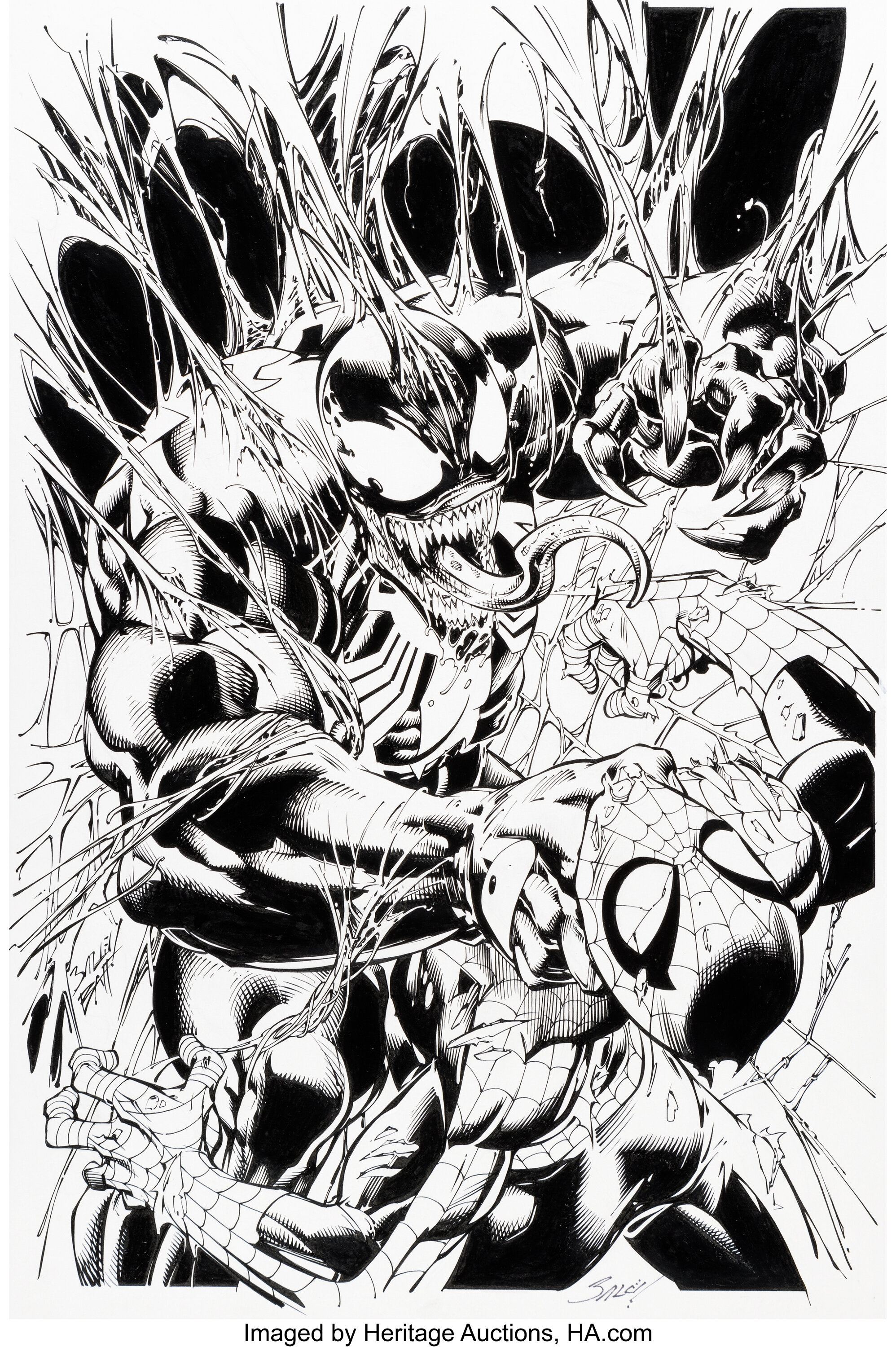 Mark Bagley and Matt Banning (as Batt - inked after publication) | Lot ...
