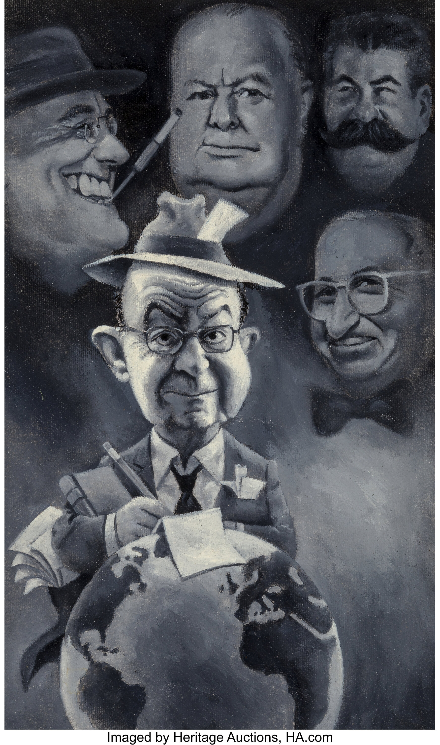 Sandy Huffaker (American, 20th Century). In Search of History, | Lot ...