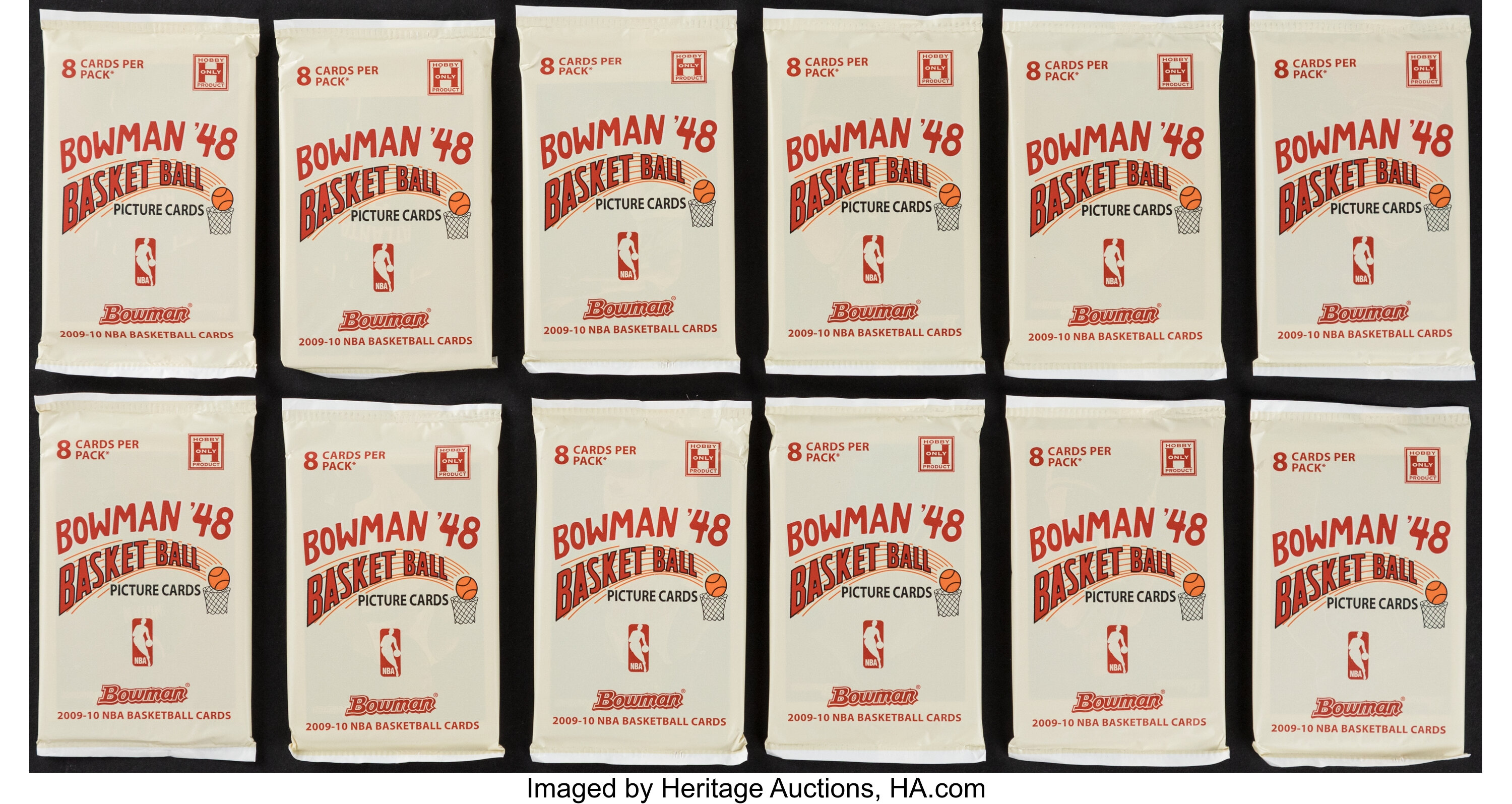 2009 Bowman '48 Basketball Unopened Packs Lot of 12 - Stephen Curry ...