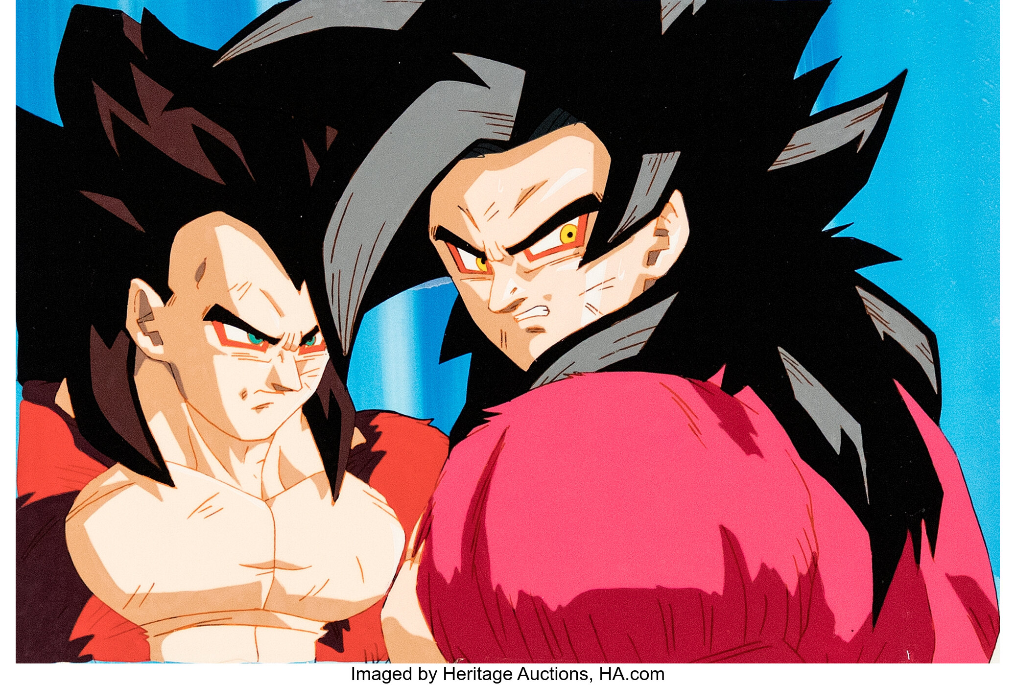 Dragon Ball GT Season 2 Episode #61 Production Cel A3 with Matching ...