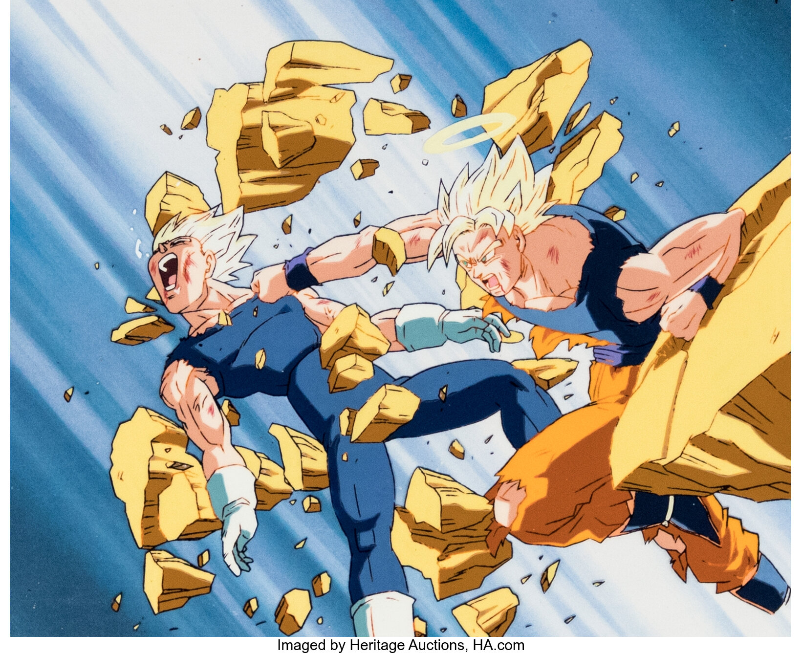 Dragon Ball Z Season 8 Episode #230 Super Saiyan Goku Vs. Majin | Lot ...