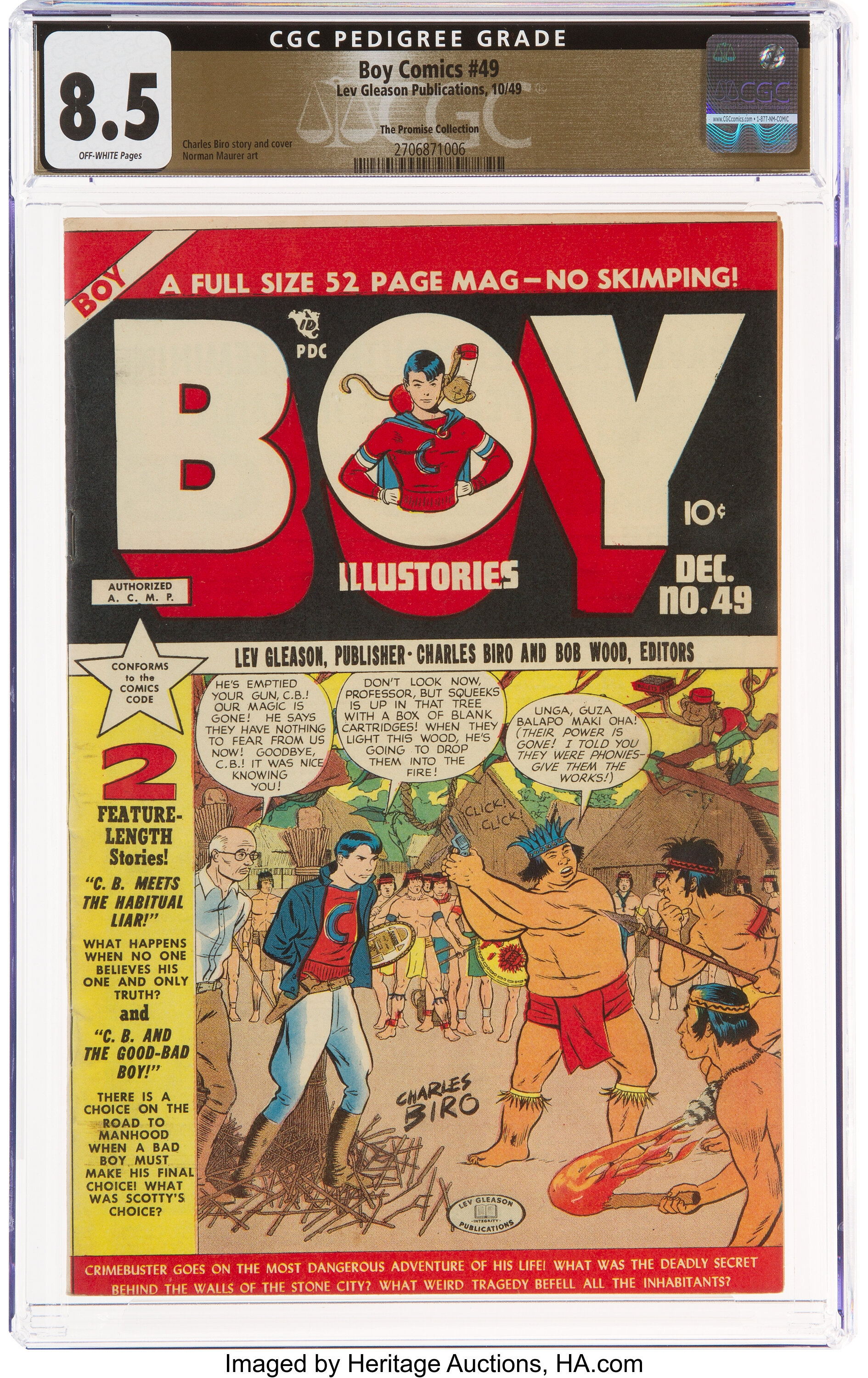 How Much Is Boy Comics #49 Worth? Browse Comic Prices | Heritage Auctions