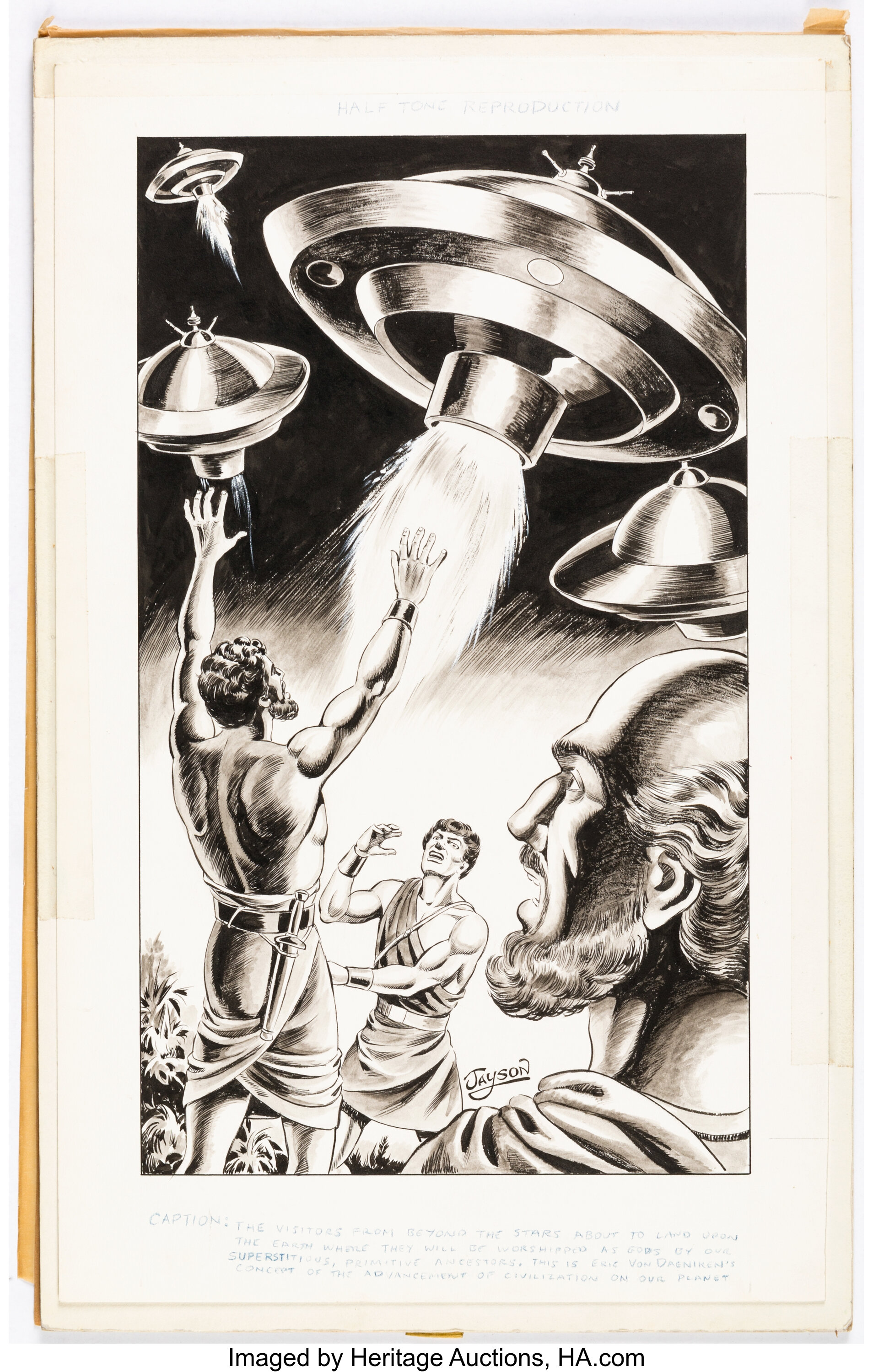 Jay "Jayson" Disbrow Beyond Imagination #2 Illustration Original | Lot ...