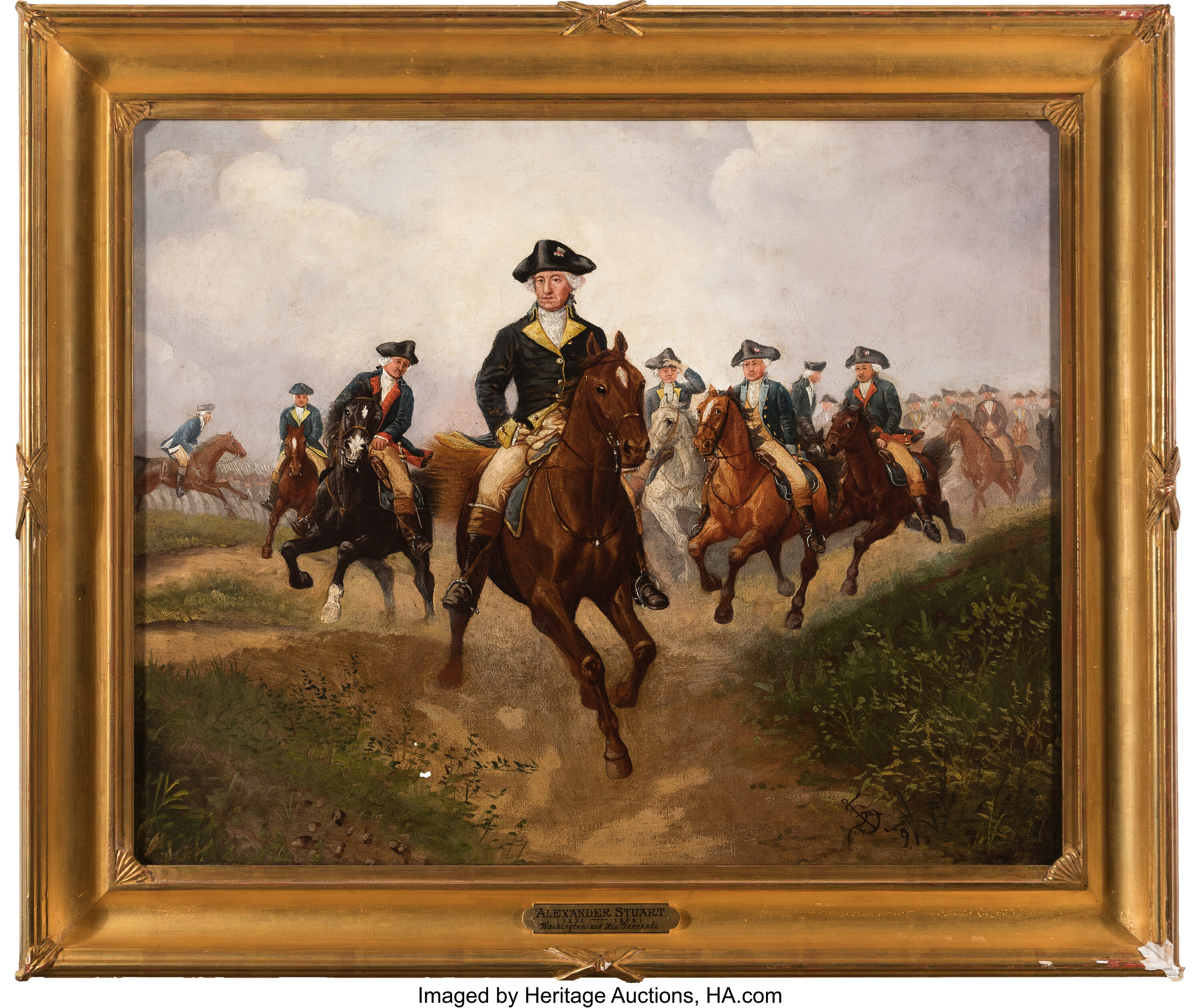George Washington: Washington & His Generals by Alexander Stewart ...