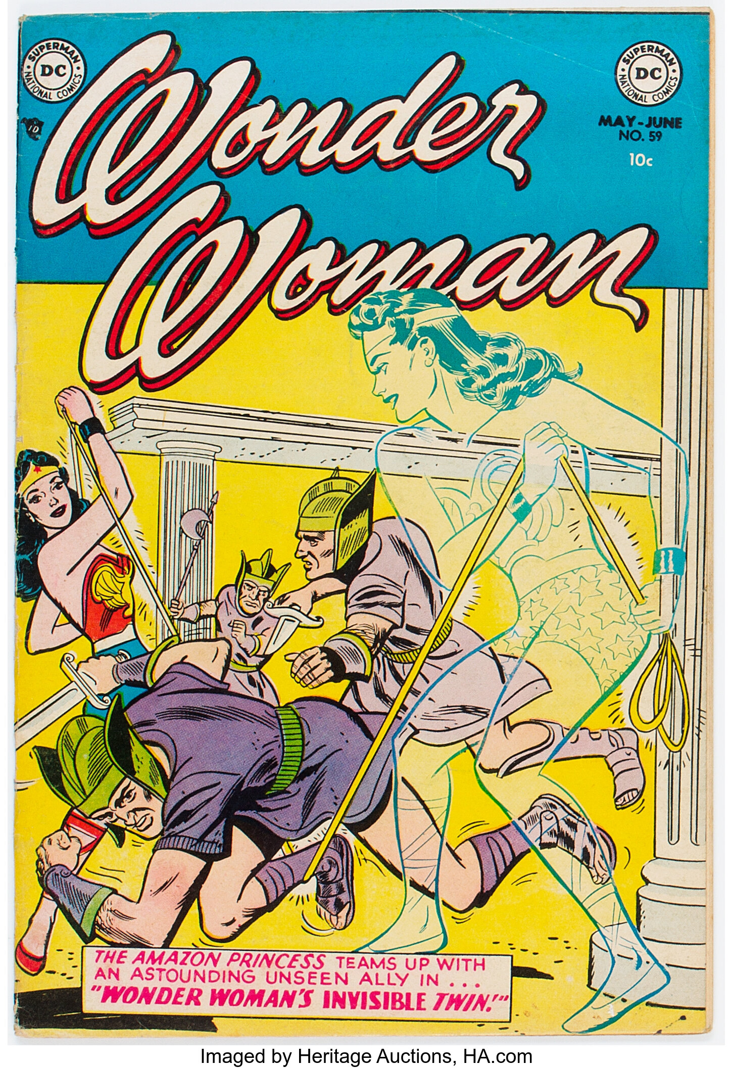 Wonder Woman #59 (DC, 1953) Condition: VG/FN.... Golden Age | Lot ...
