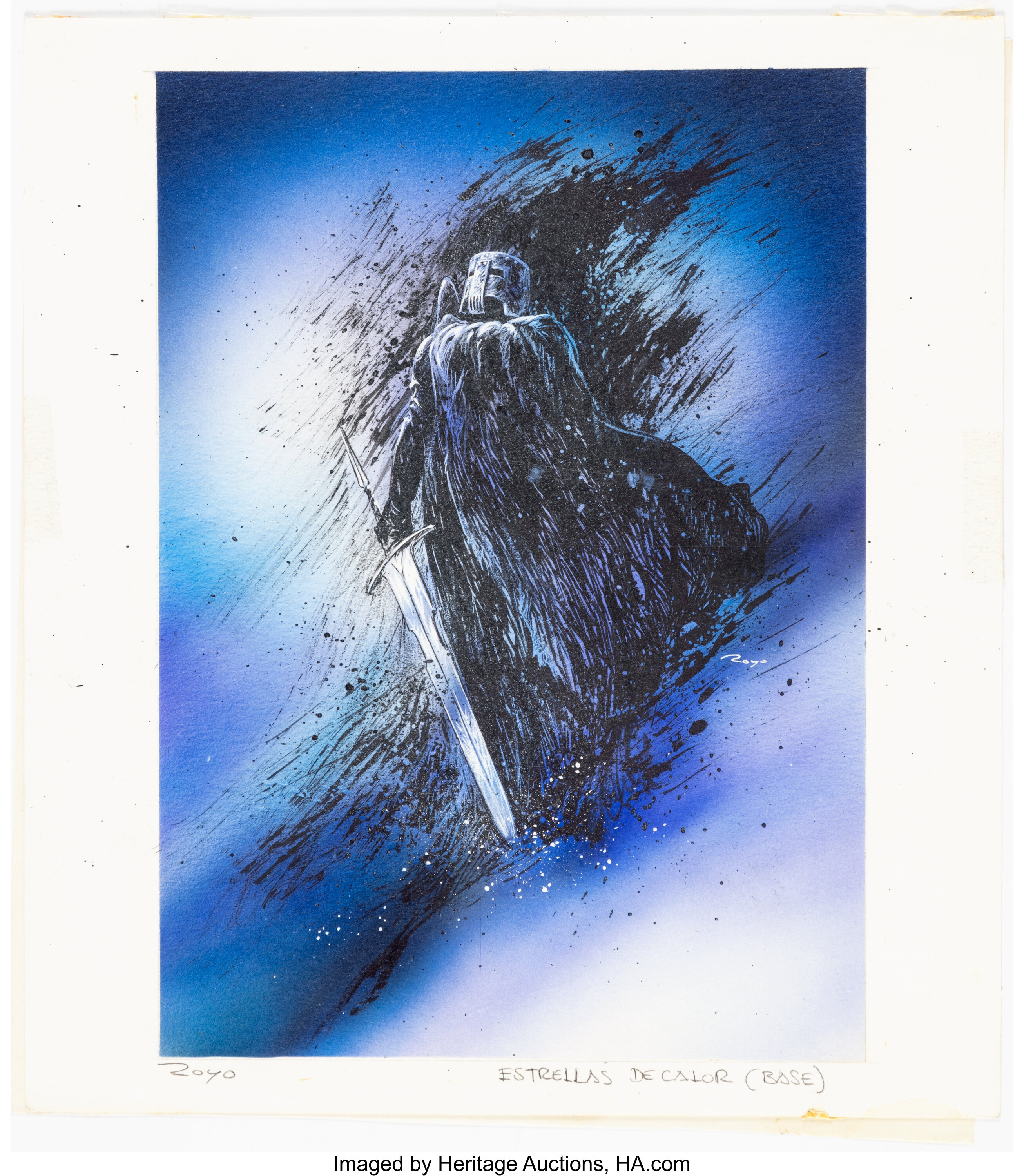 Luis Royo "Estrella de Calor" ["Heat Stars"] Painting Original Art ...