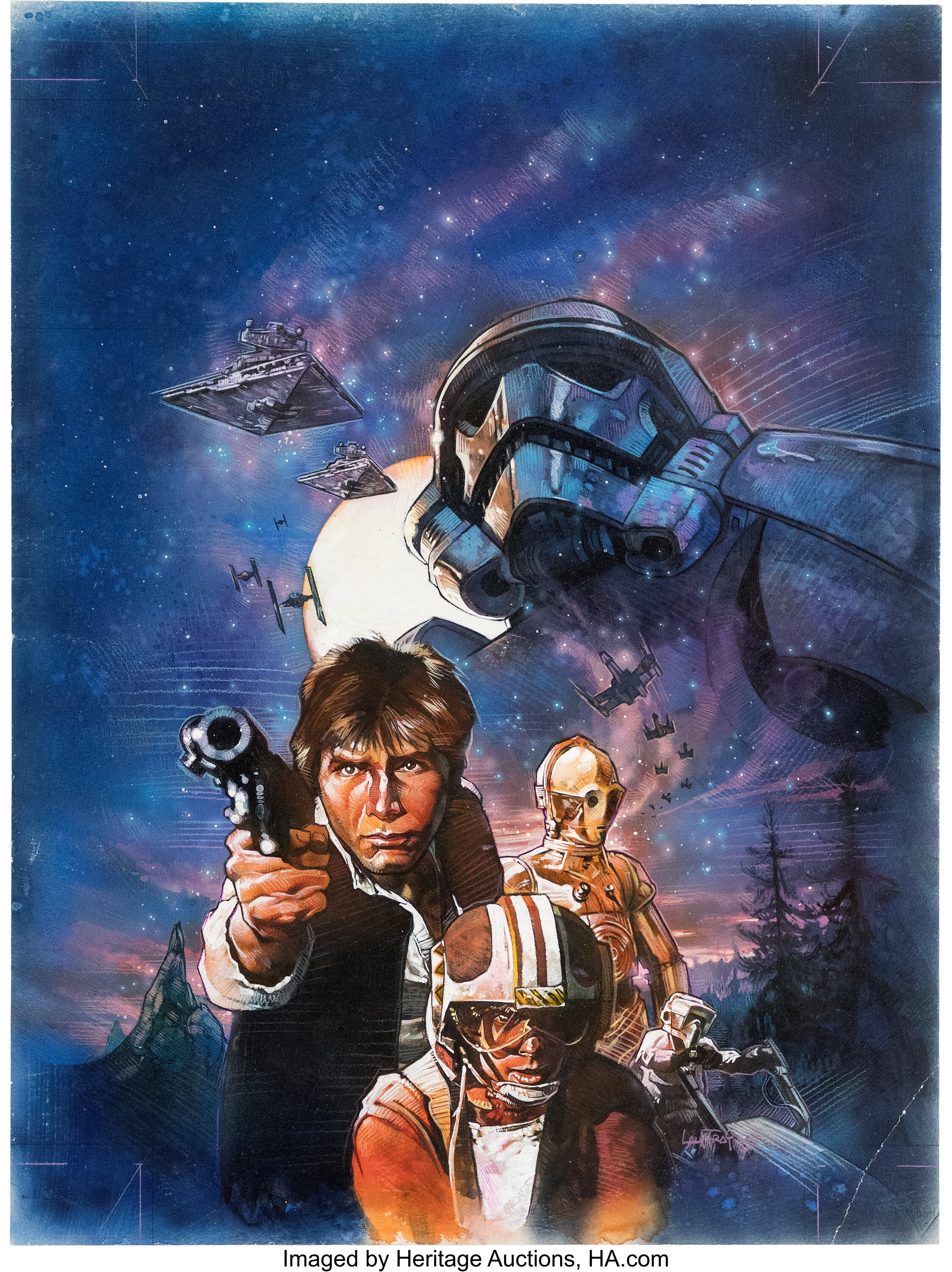 Mathieu Lauffray Star Wars: Heir to the Empire #6 of 6 Cover | Lot ...