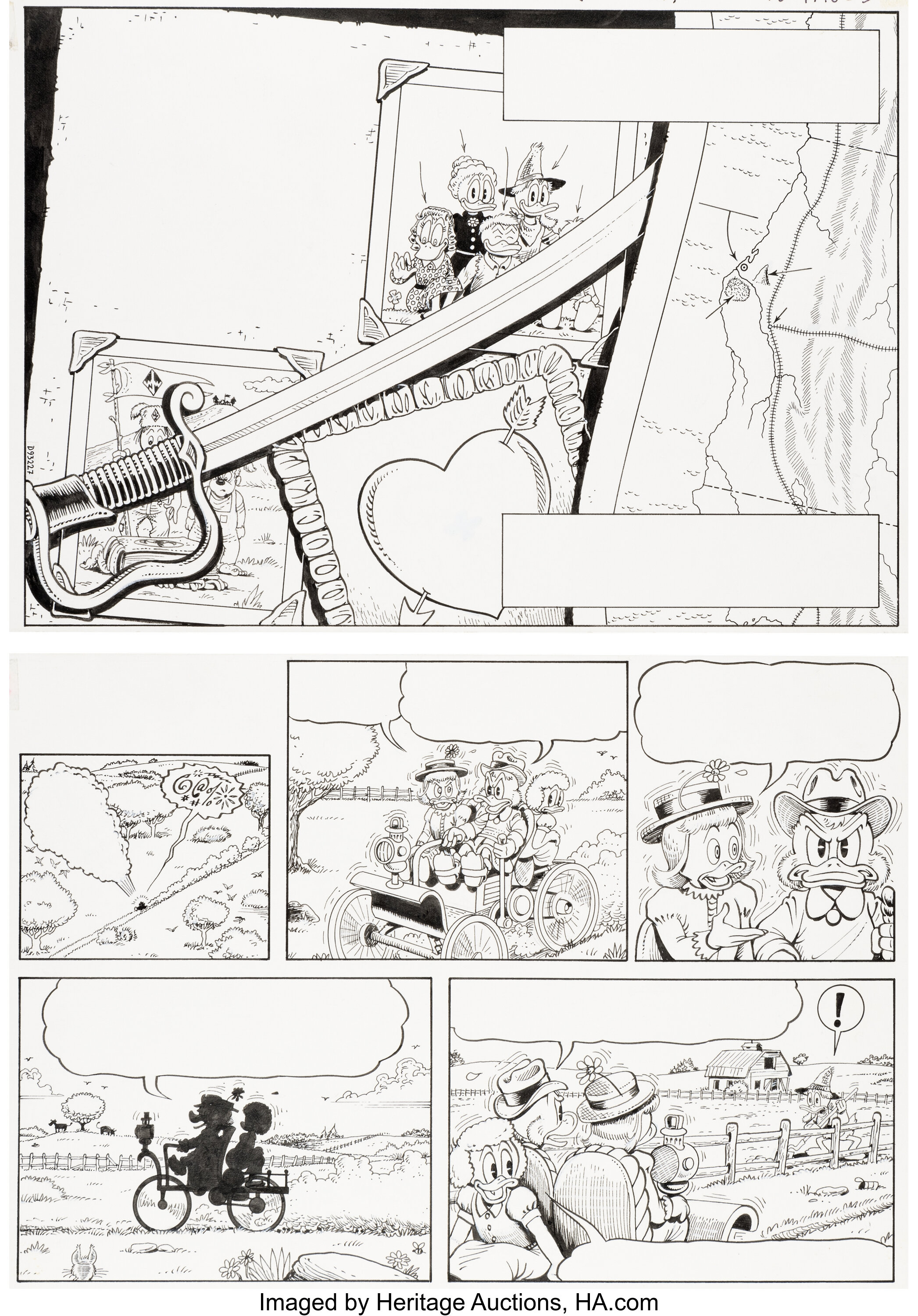 Don Rosa Kalle Anka & C:o [Donald Duck & Company] #10-1994 Story | Lot ...