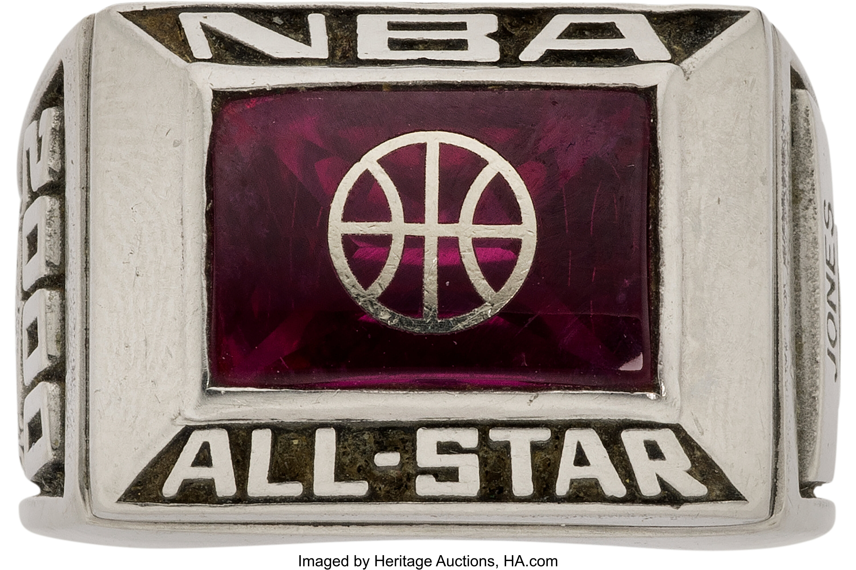 2000 NBA All Star Ring Presented to Eddie Jones.... Basketball | Lot ...