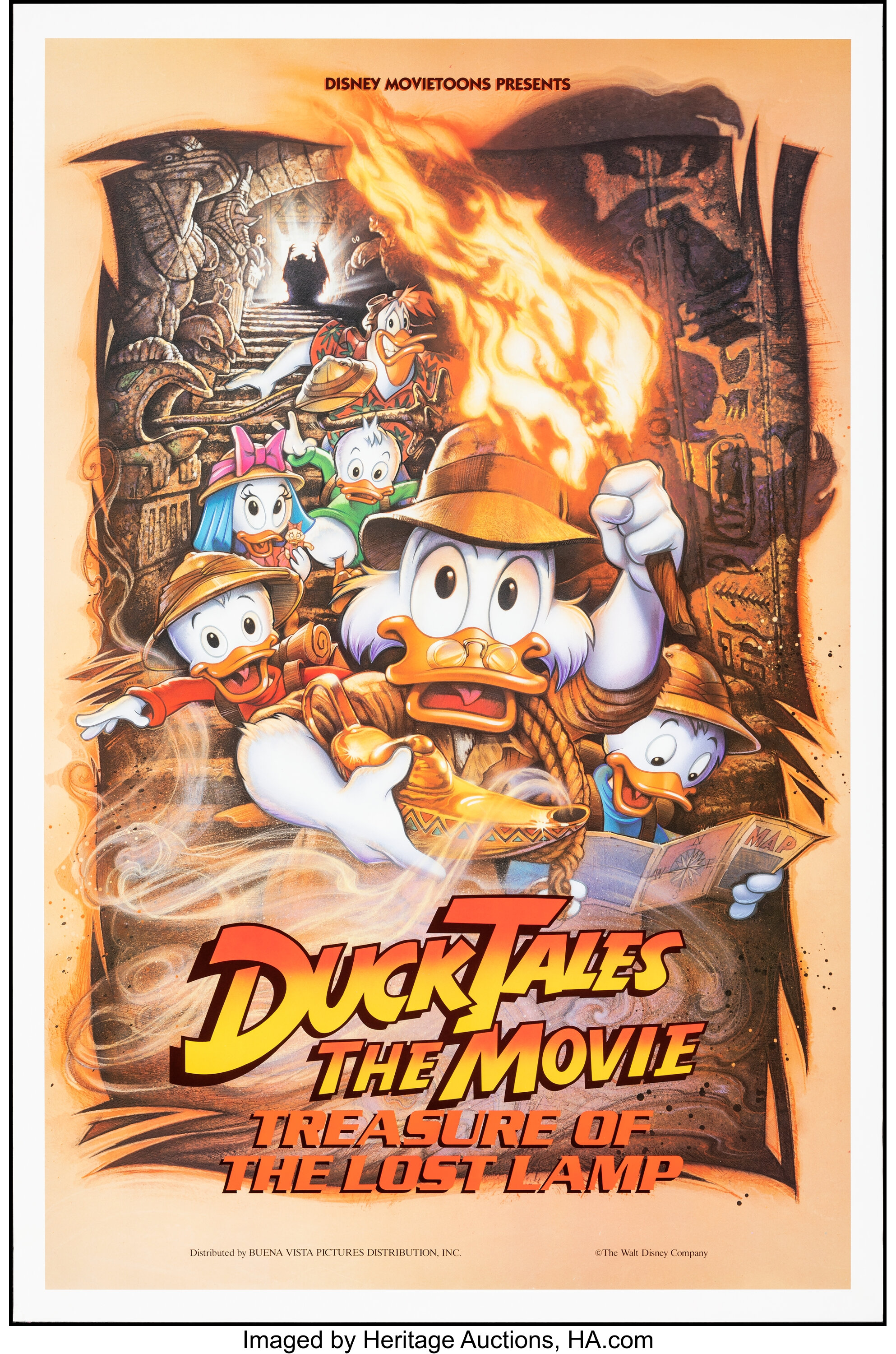 Duck Tales: The Movie - Treasure of the Lost Lamp & Other Lot | Lot ...