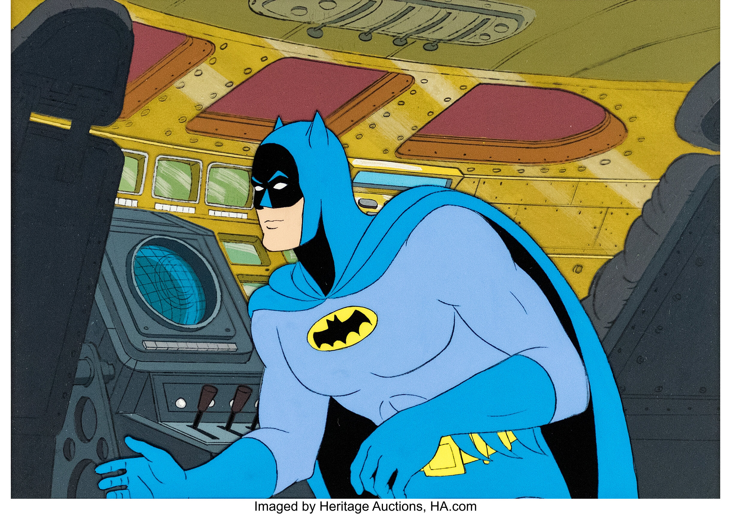 The New Adventures of Batman Production Cel, Production | LotID #31014 ...
