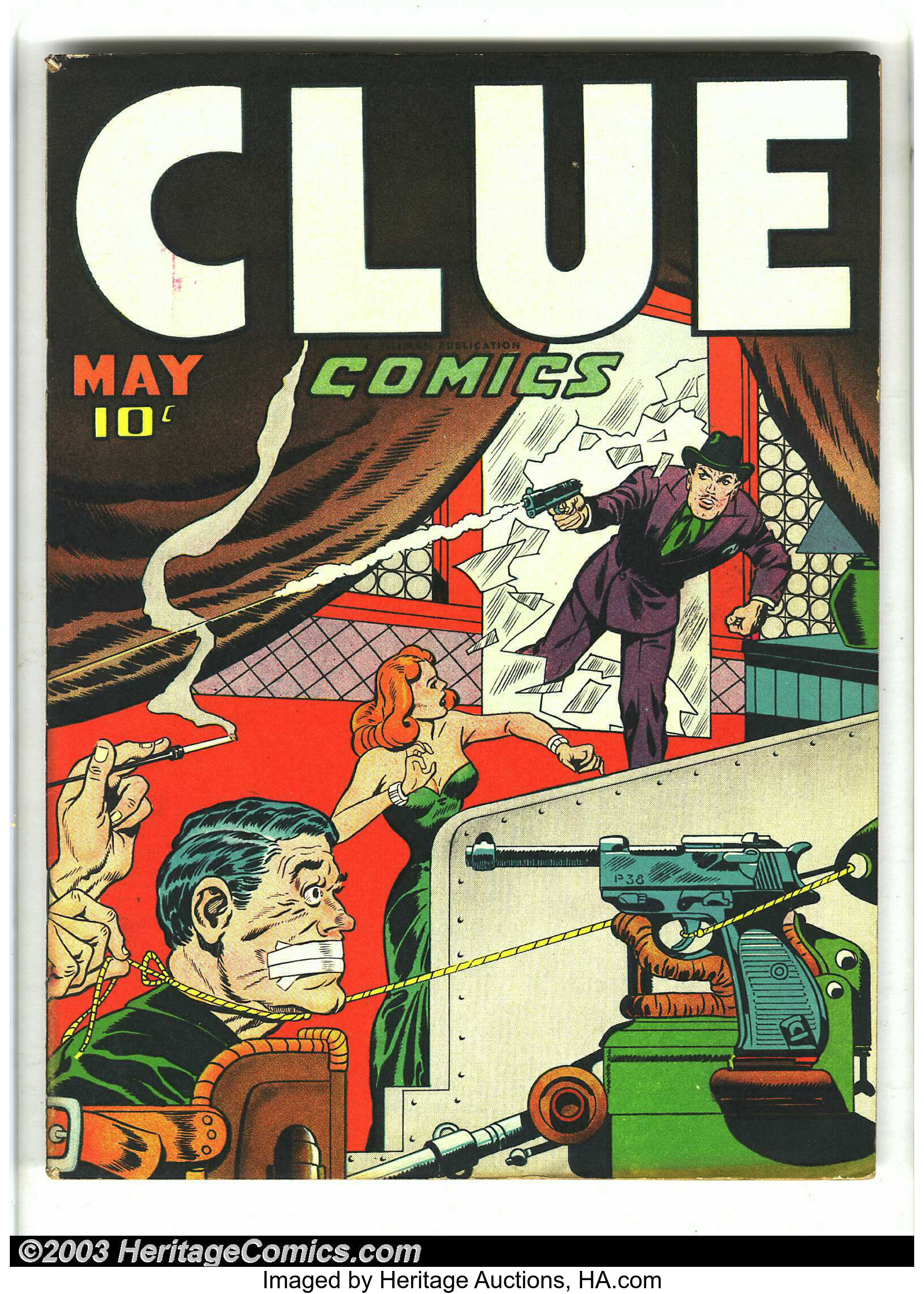 Clue Comics V2#3 (Hillman Fall, 1947) Condition: VG+. Three Simon and ...