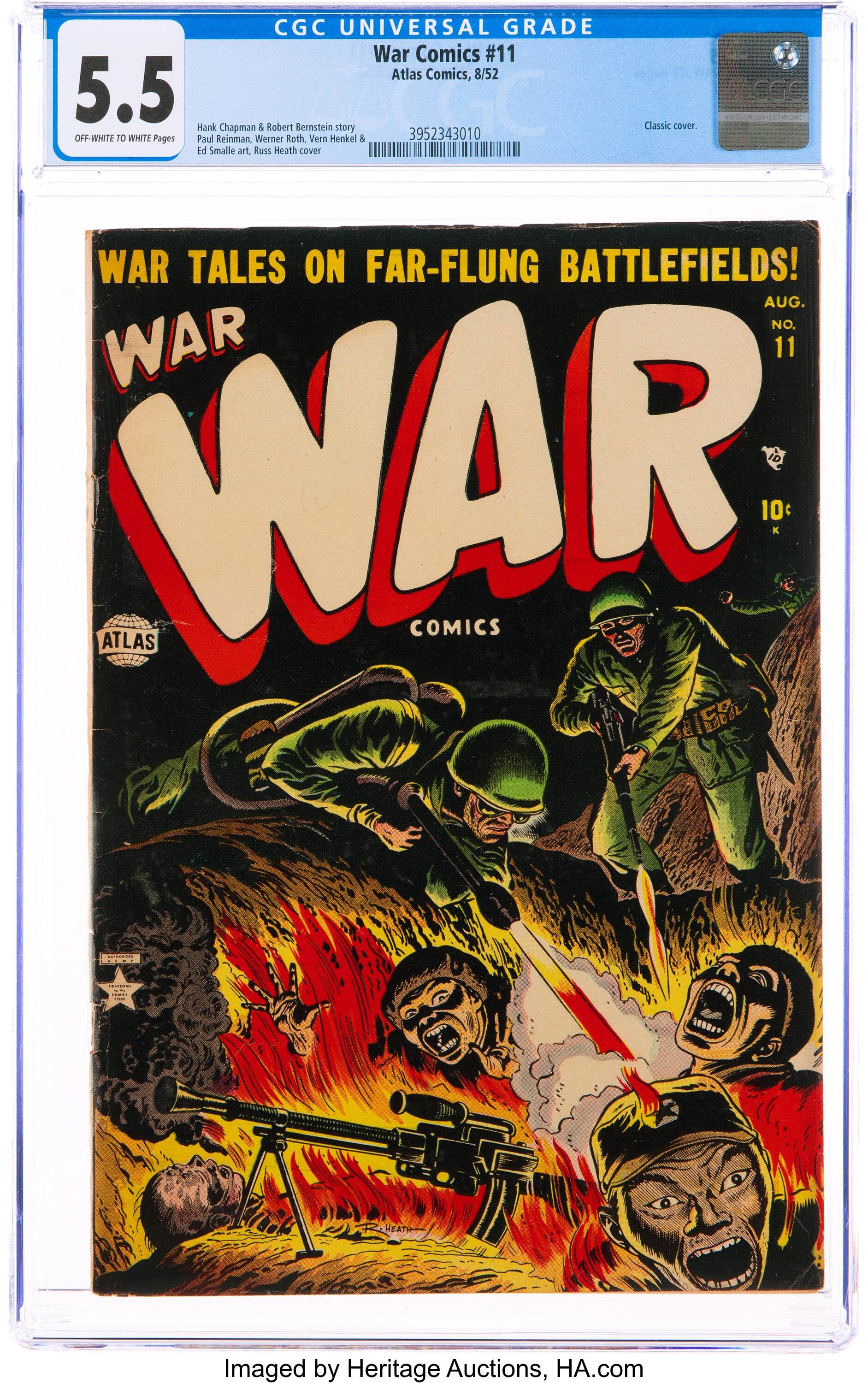 How Much Is War Comics #11 Worth? Browse Comic Prices | Heritage Auctions
