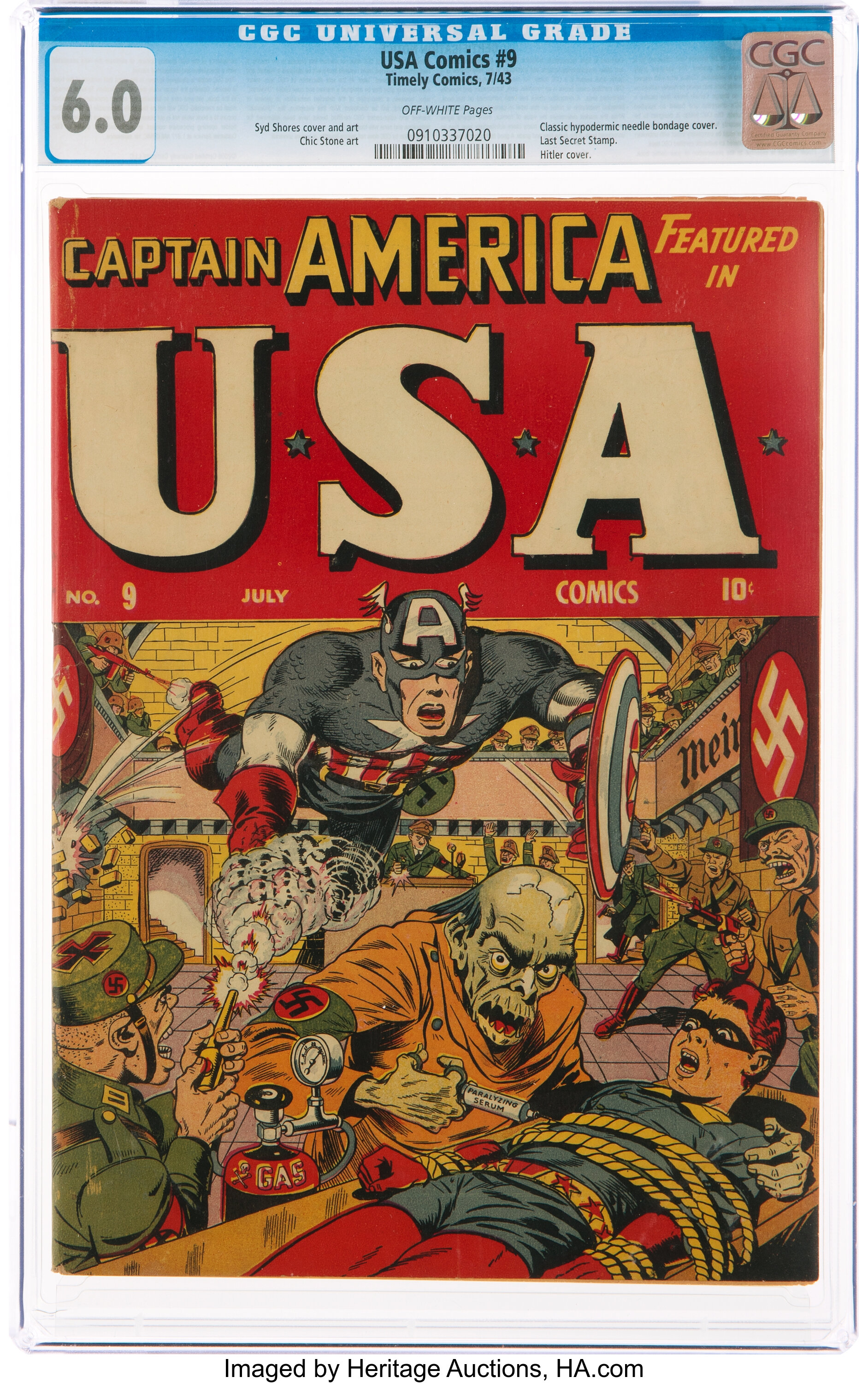 How Much Is USA Comics #9 Worth? Browse Comic Prices | Heritage Auctions