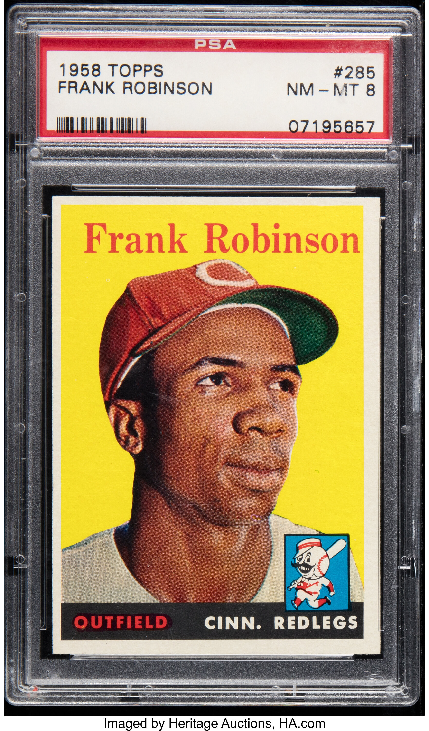 1958 Topps Frank Robinson #285 PSA NM-MT 8.... Baseball Cards | Lot ...
