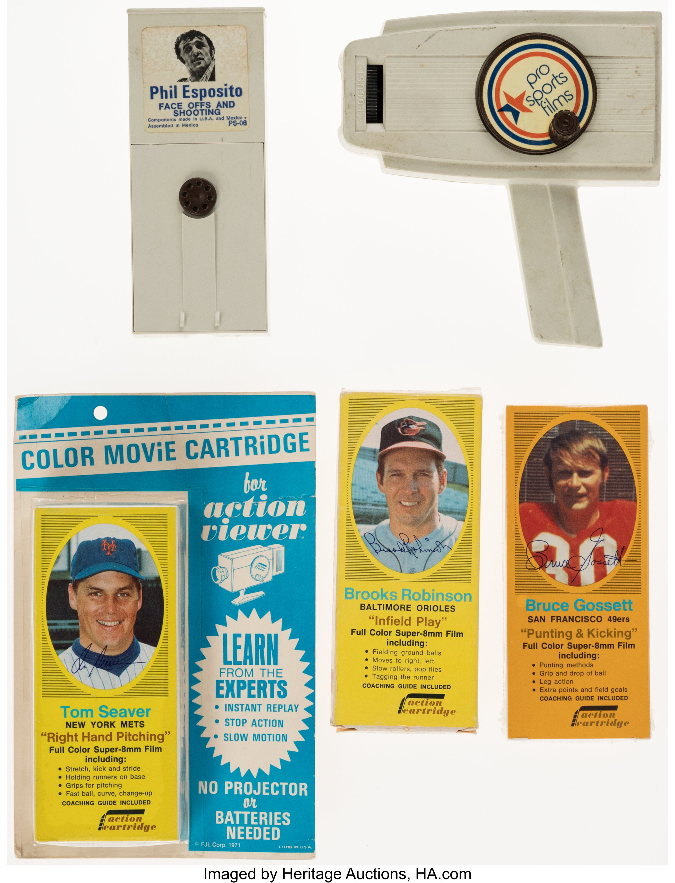 1970 Action Cartridge Device & Films - Robinson, Esposito, Seaver ...