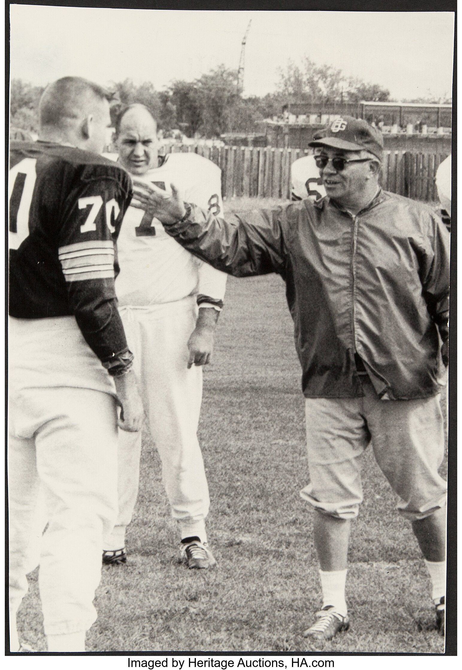 Vince Lombardi Green Bay Packers Vintage Photographs, Lot of 2 ...