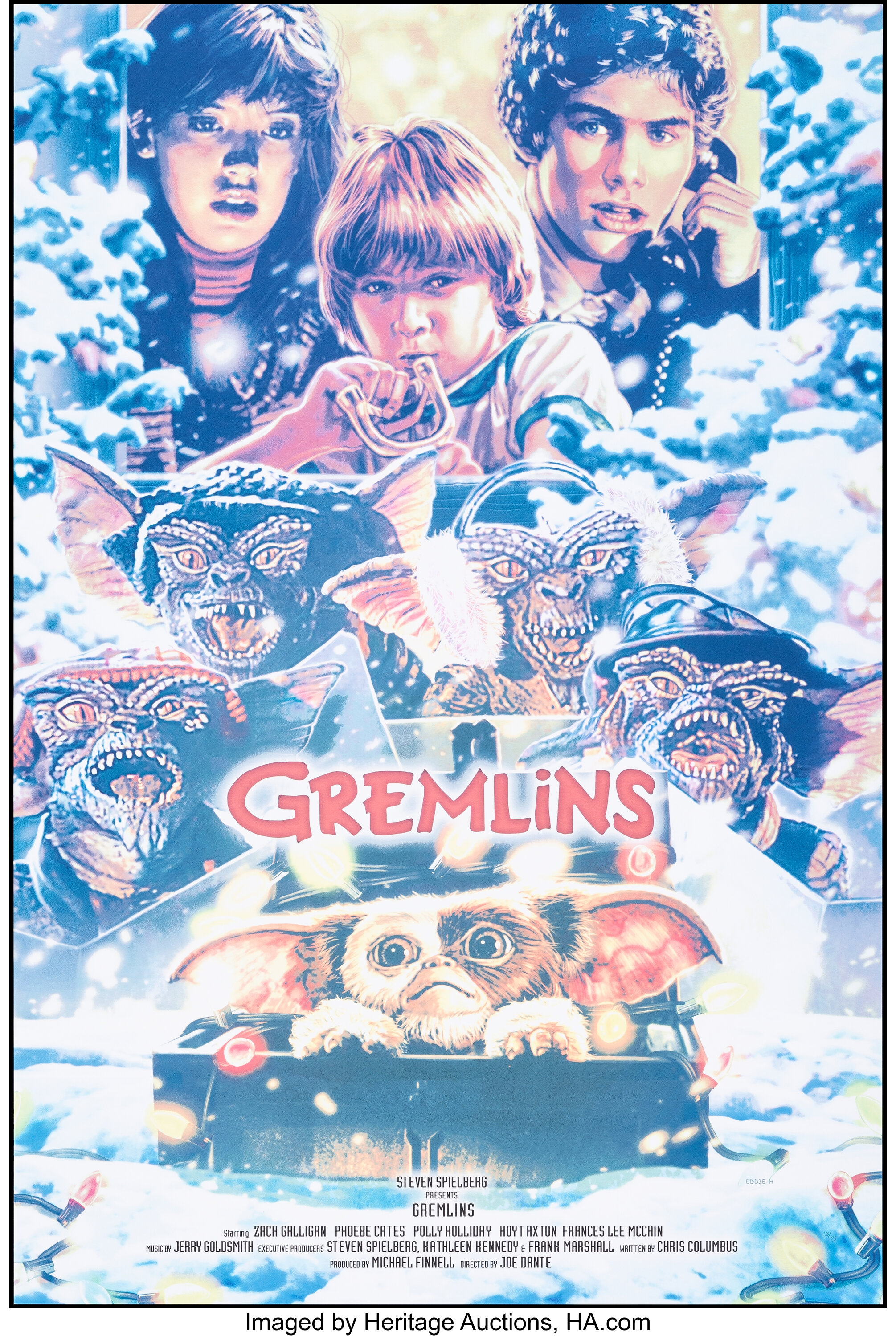 Gremlins 18/35 by Eddie Holly (Private Commission, 2021). Rolled, | Lot ...