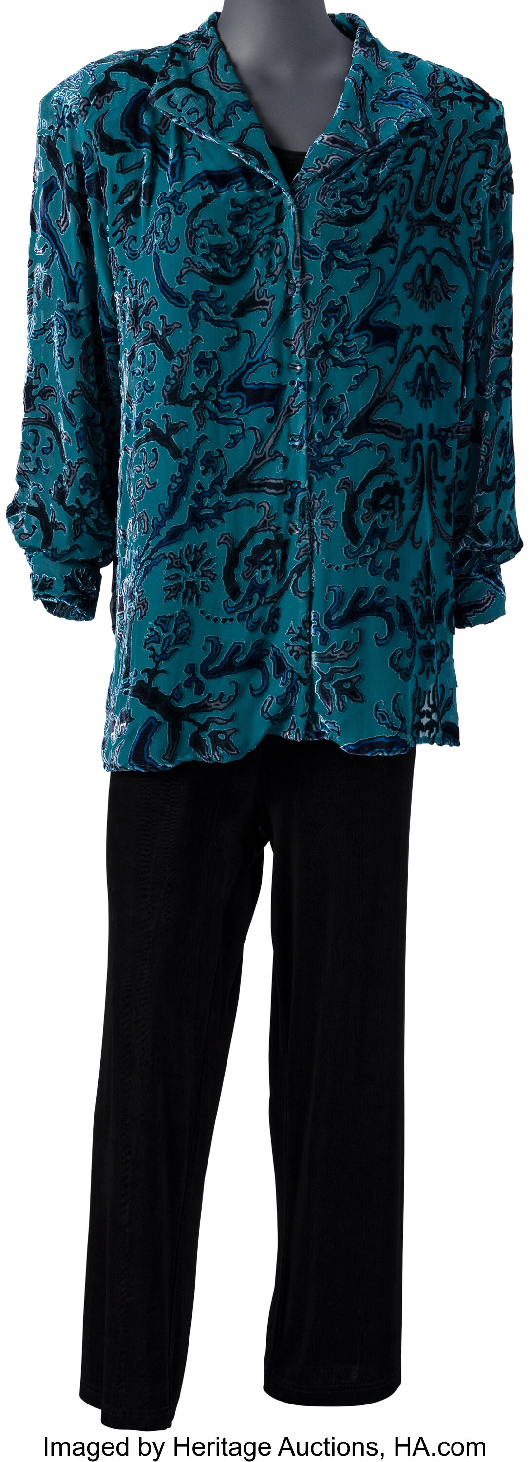 Doris Roberts Marie Barone Button Down Blouse Sleeveless Shirt Lot