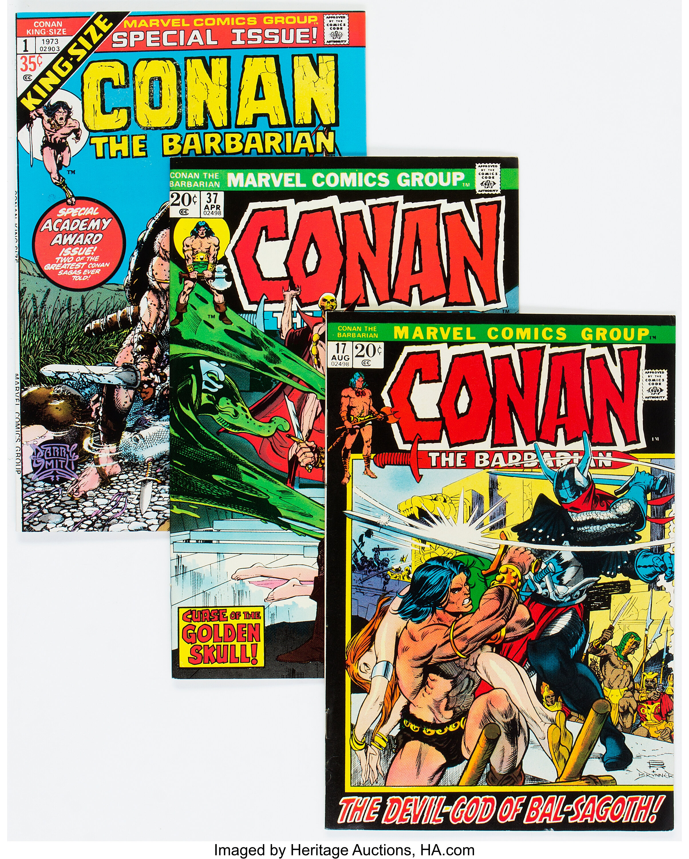 Conan the Barbarian Group of 22 (Marvel, 1972-75) Condition: | Lot ...
