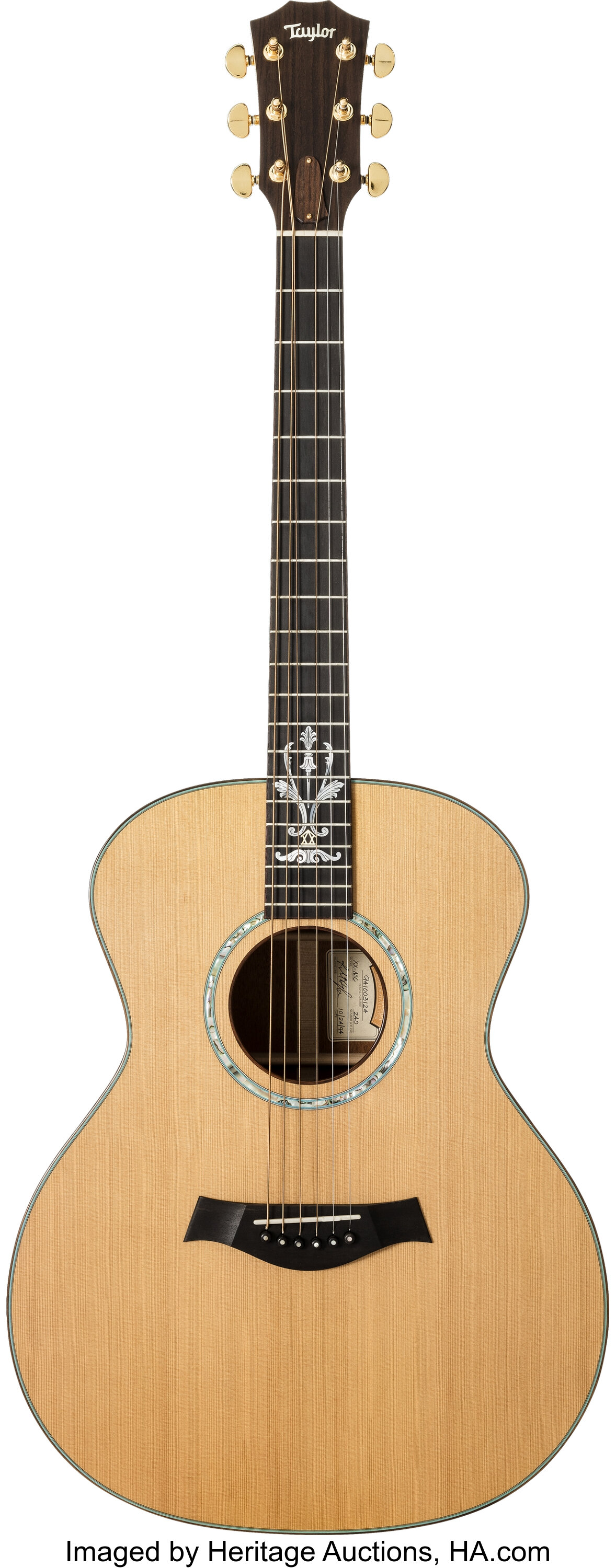 1994 Taylor XX-MC Natural Acoustic Guitar, Serial #941003124 ...
