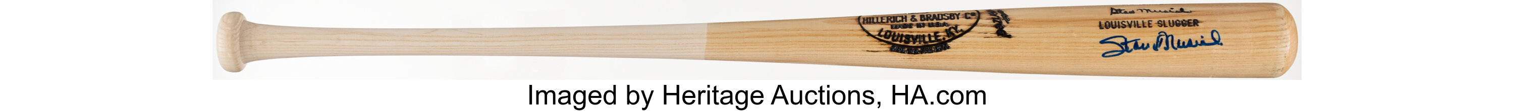 Stan Musial Signed Bat. ... Autographs Bats | Lot #43280 | Heritage ...