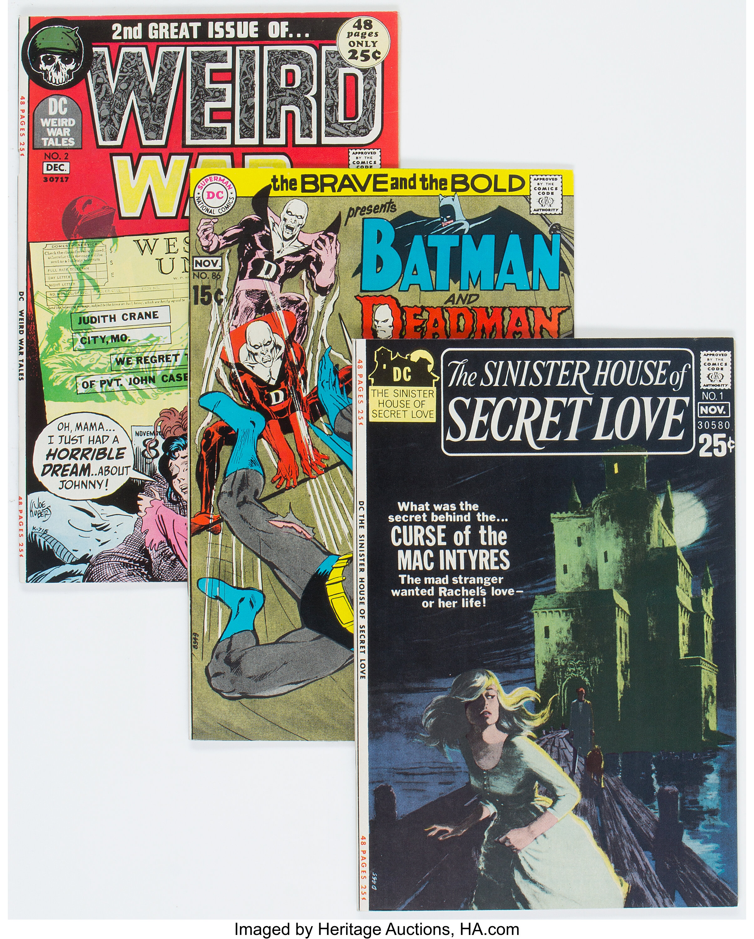 DC Comics Group of 8 (DC, 1970s-90s) Condition: Average NM-.... | Lot ...